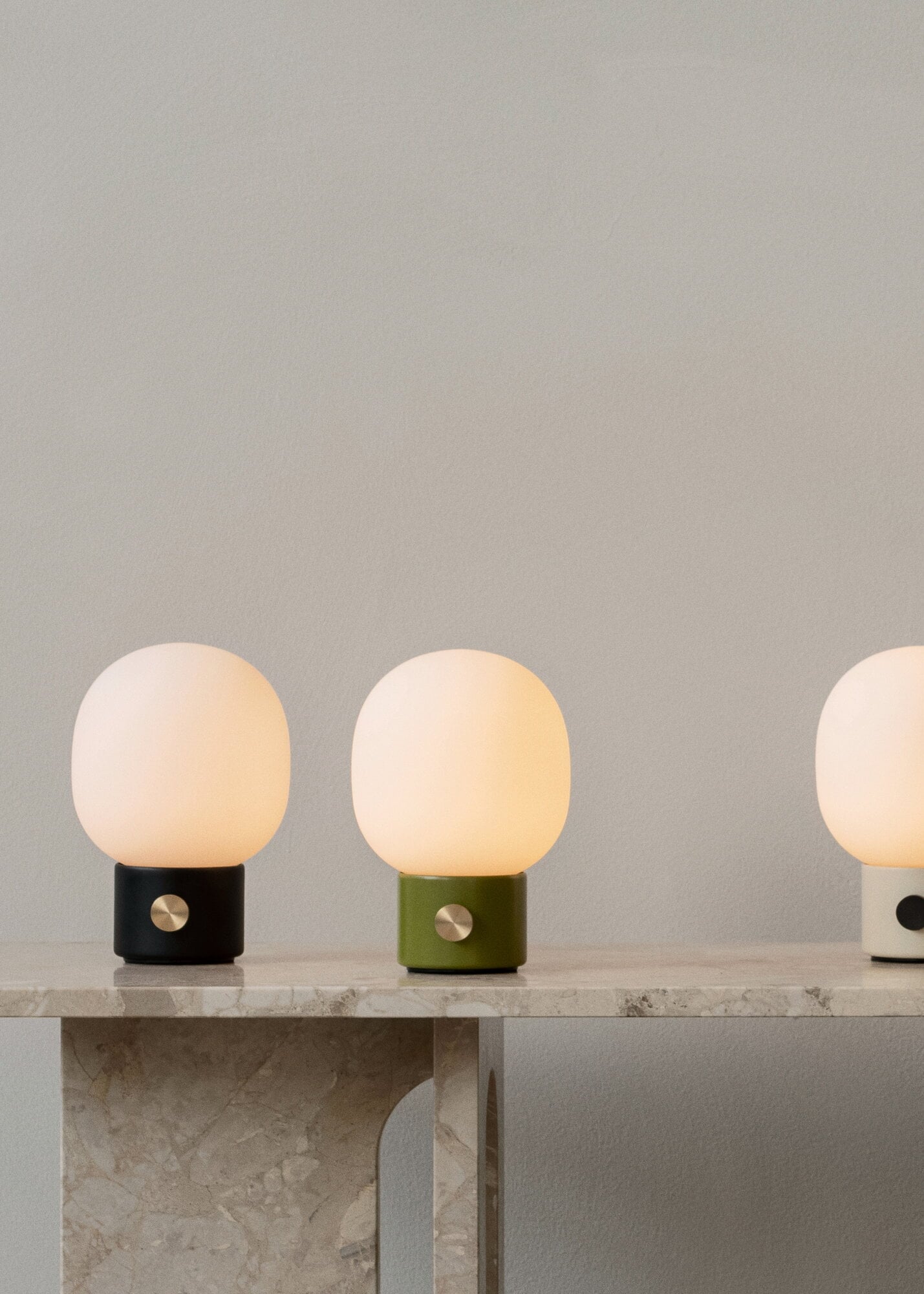 Audo Copenhagen JWDA Portable table lamp, black | Finnish Design Shop
