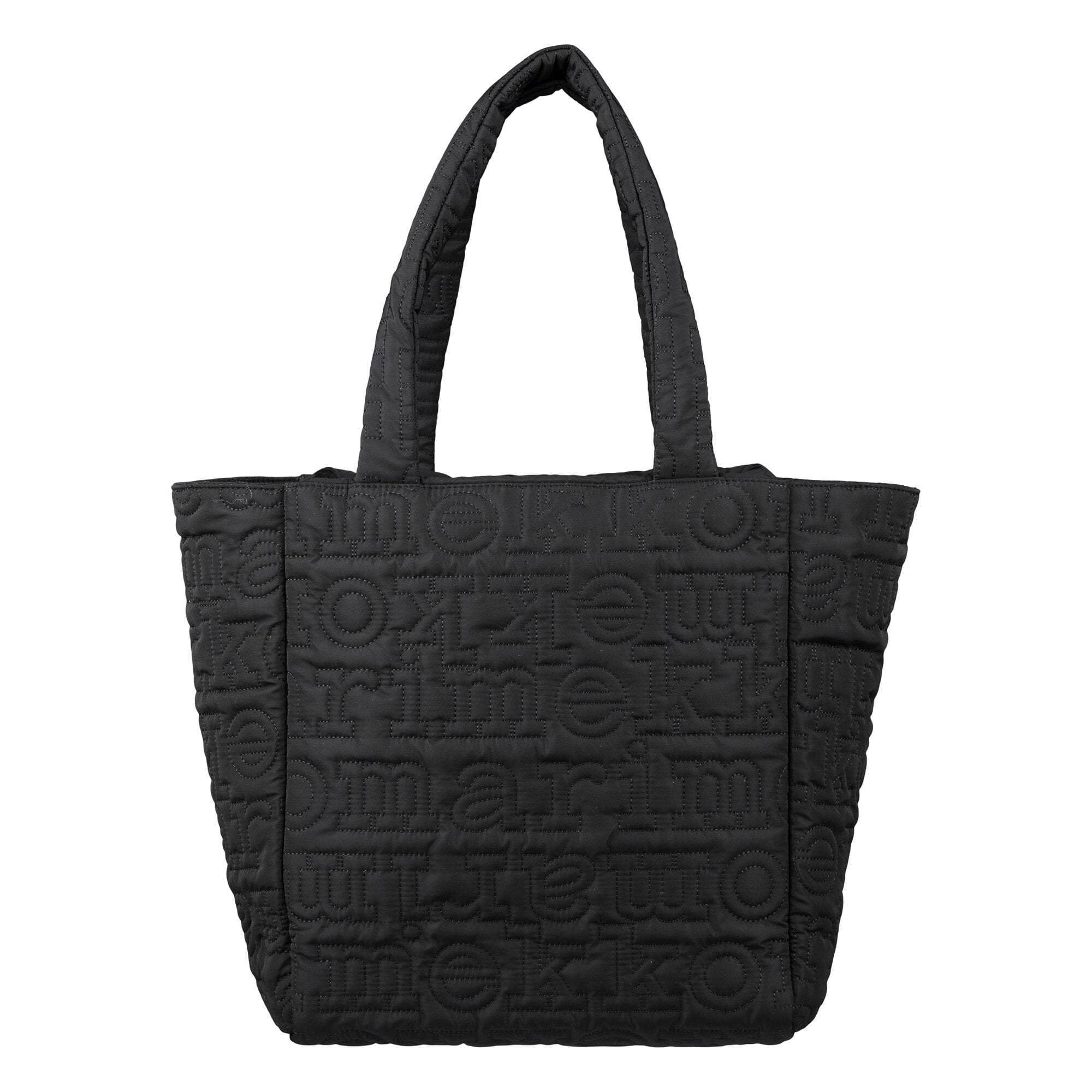 Marimekko Joy Tote Logo bag, M, black | Finnish Design Shop
