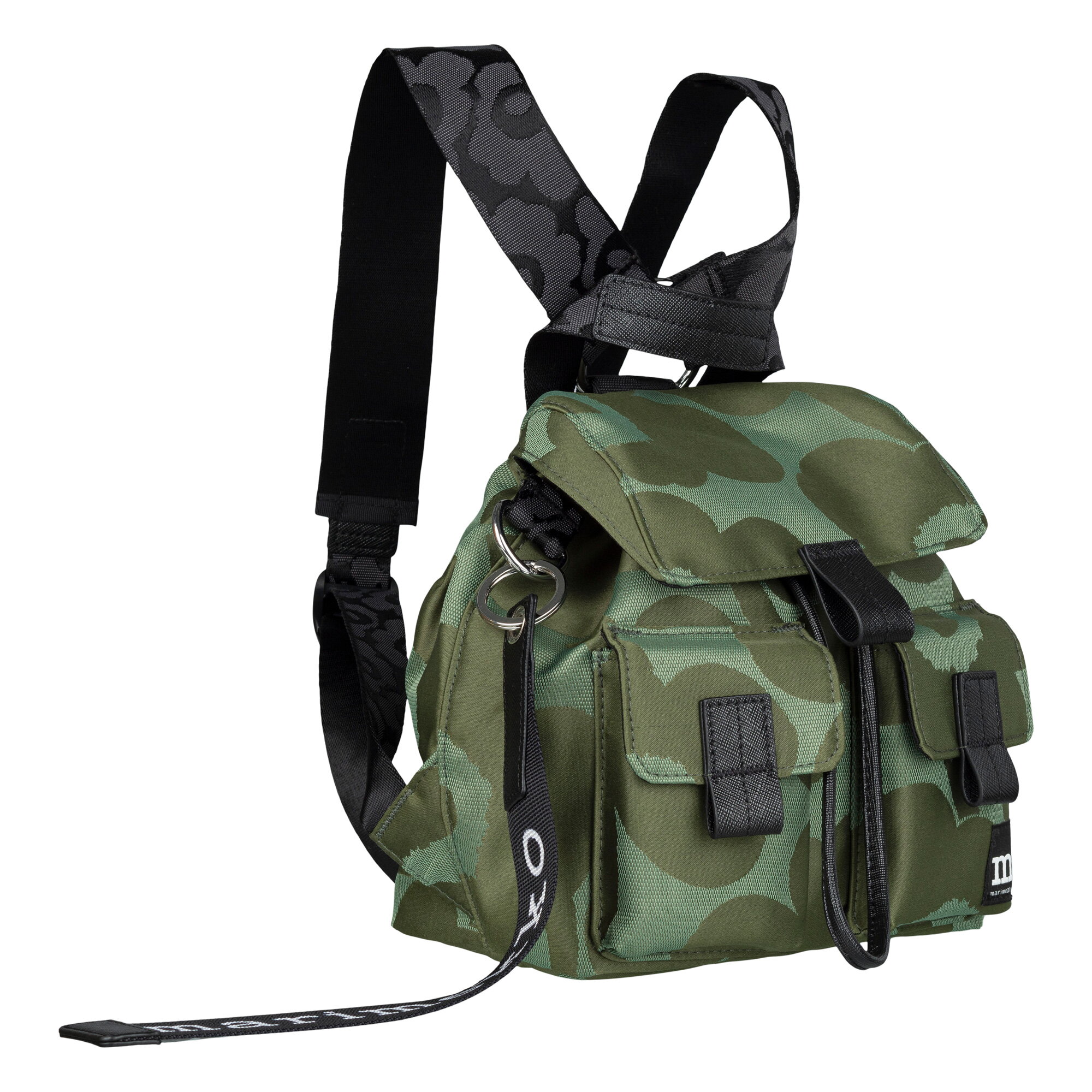 Marimekko Everything backpack, S, Unikko, green - light green | Finnish ...