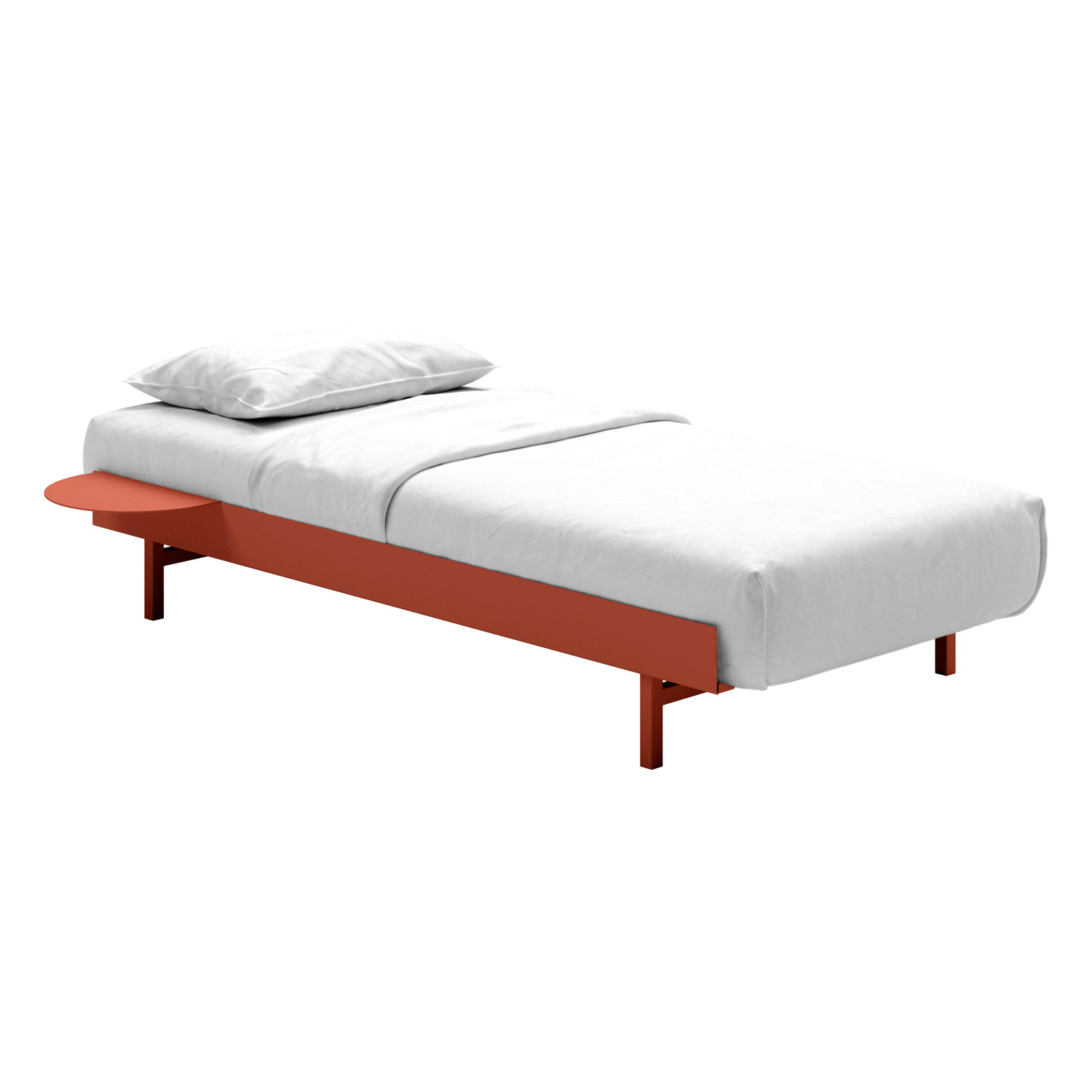 Moebe Bed, 90-180 cm, terracotta | Finnish Design Shop