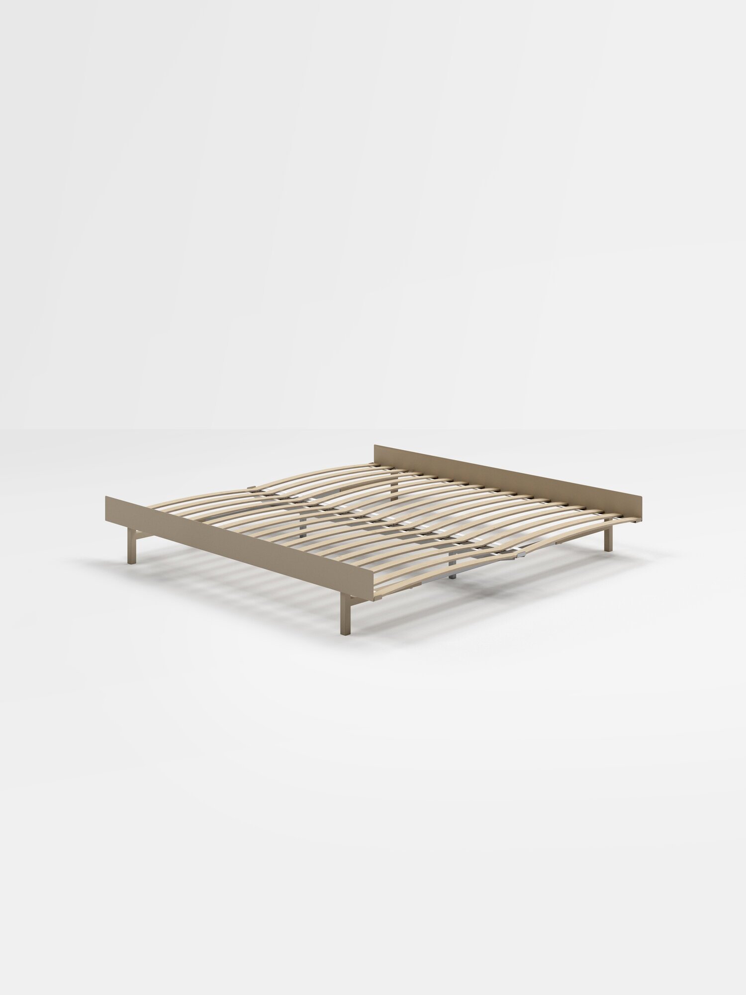 Moebe Bed, 90-180 cm, sand | Finnish Design Shop