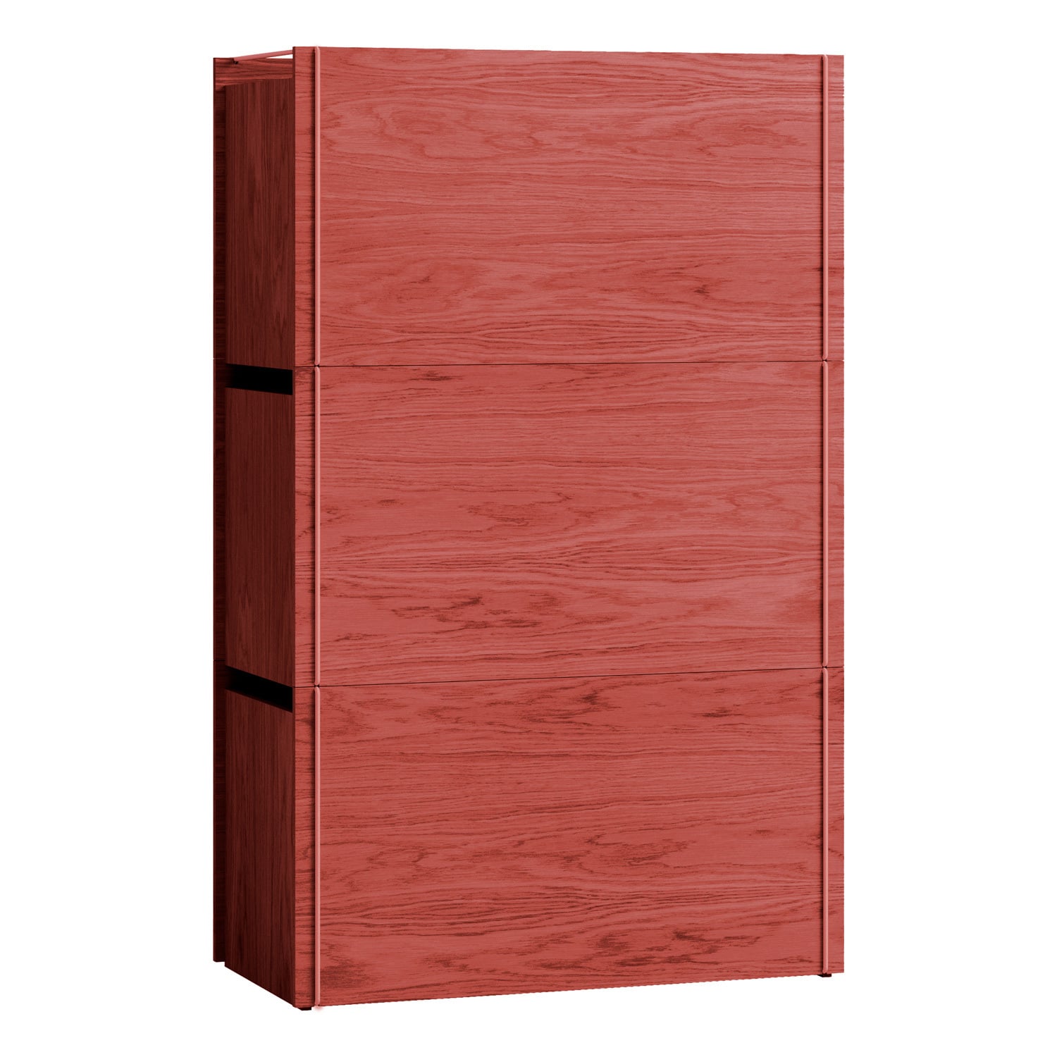 Moebe Storage box, earthy red | Finnish Design Shop