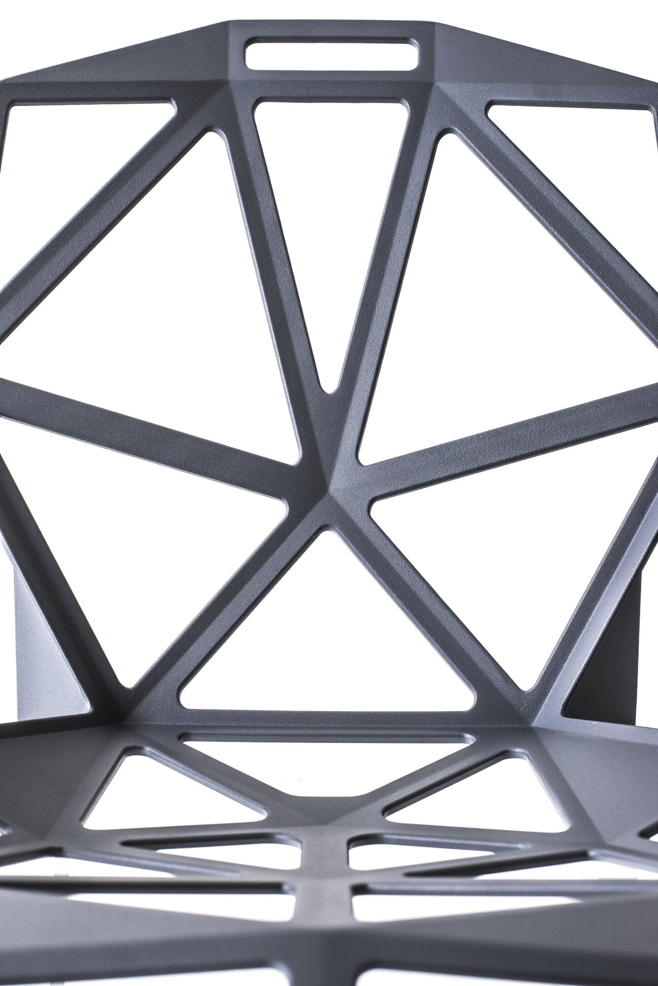 Magis Chair_One, anthracite - polished aluminium legs | Finnish Design ...