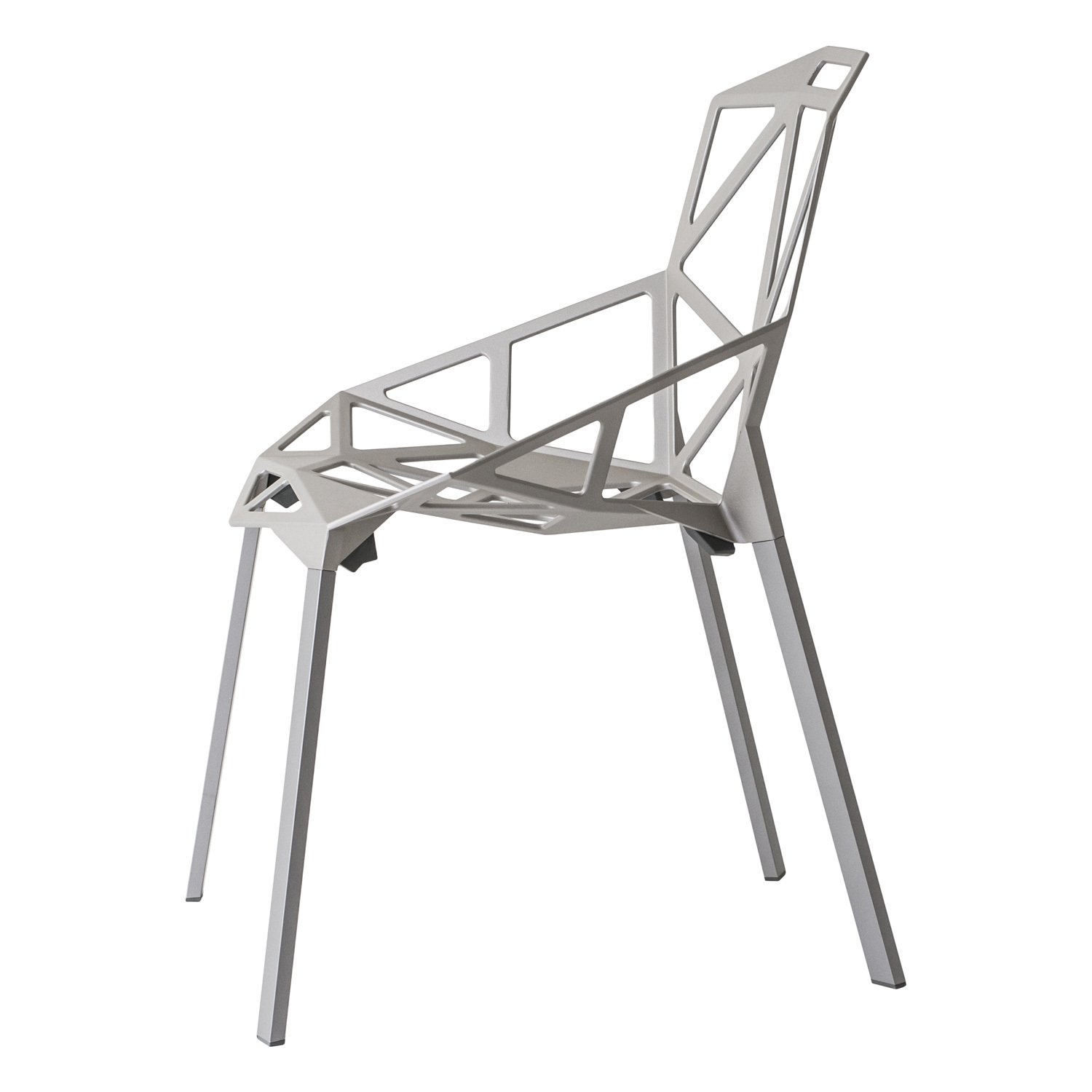 Magis Chair_One, grey painted aluminium | Finnish Design Shop