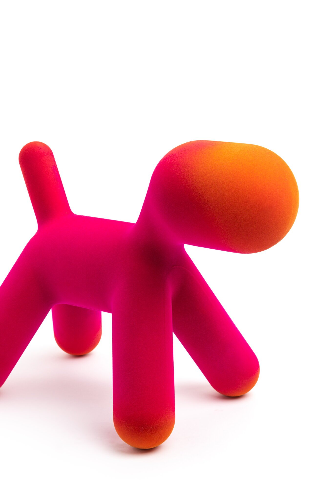 Magis Puppy, S, fuchsia - orange velvet | Finnish Design Shop