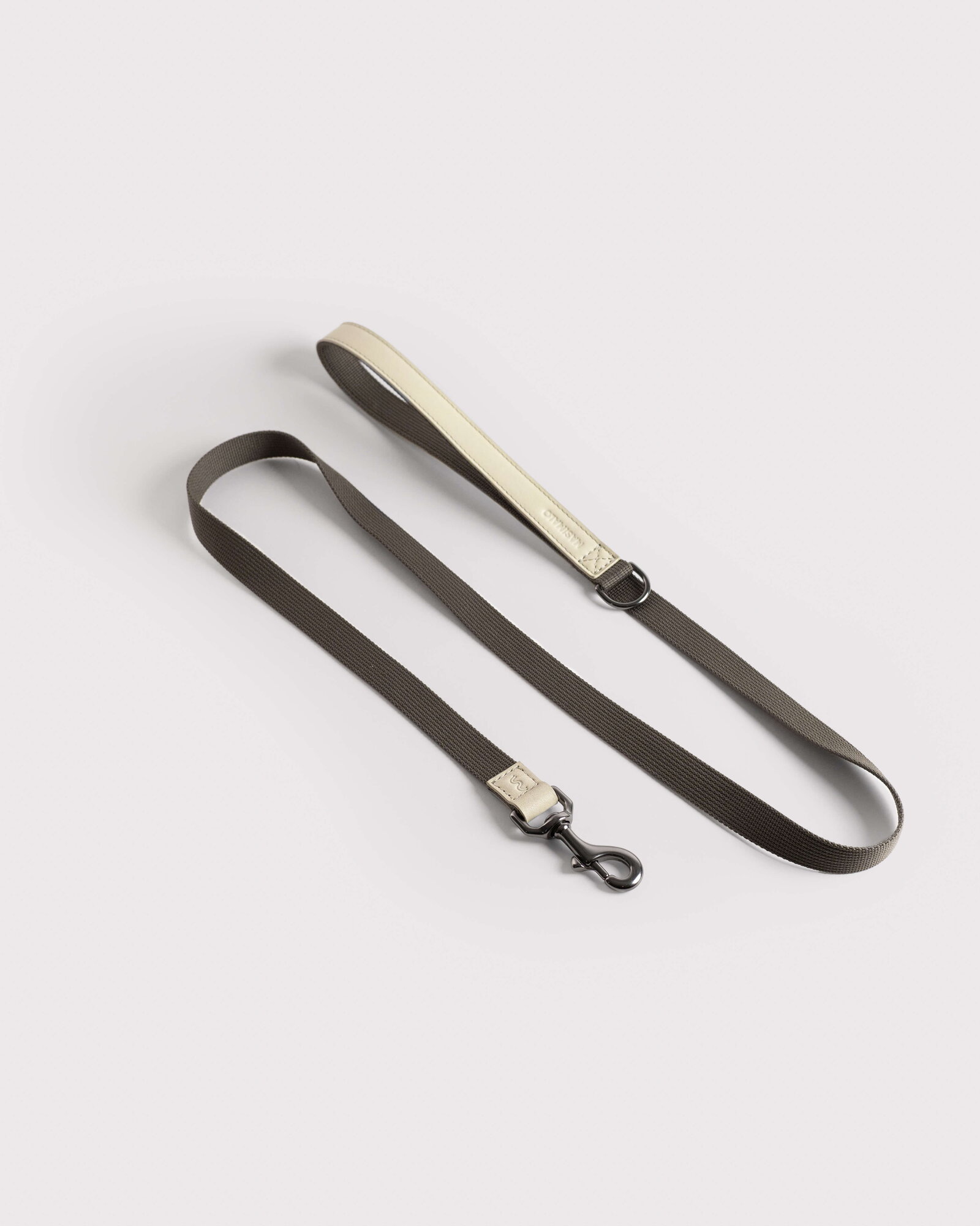 Masimalo Colour Block leash, light sage - khaki | Finnish Design Shop