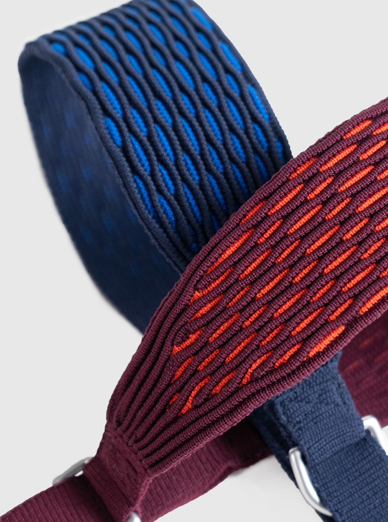 Masimalo 3D Knit collar, navy - royal blue | Finnish Design Shop