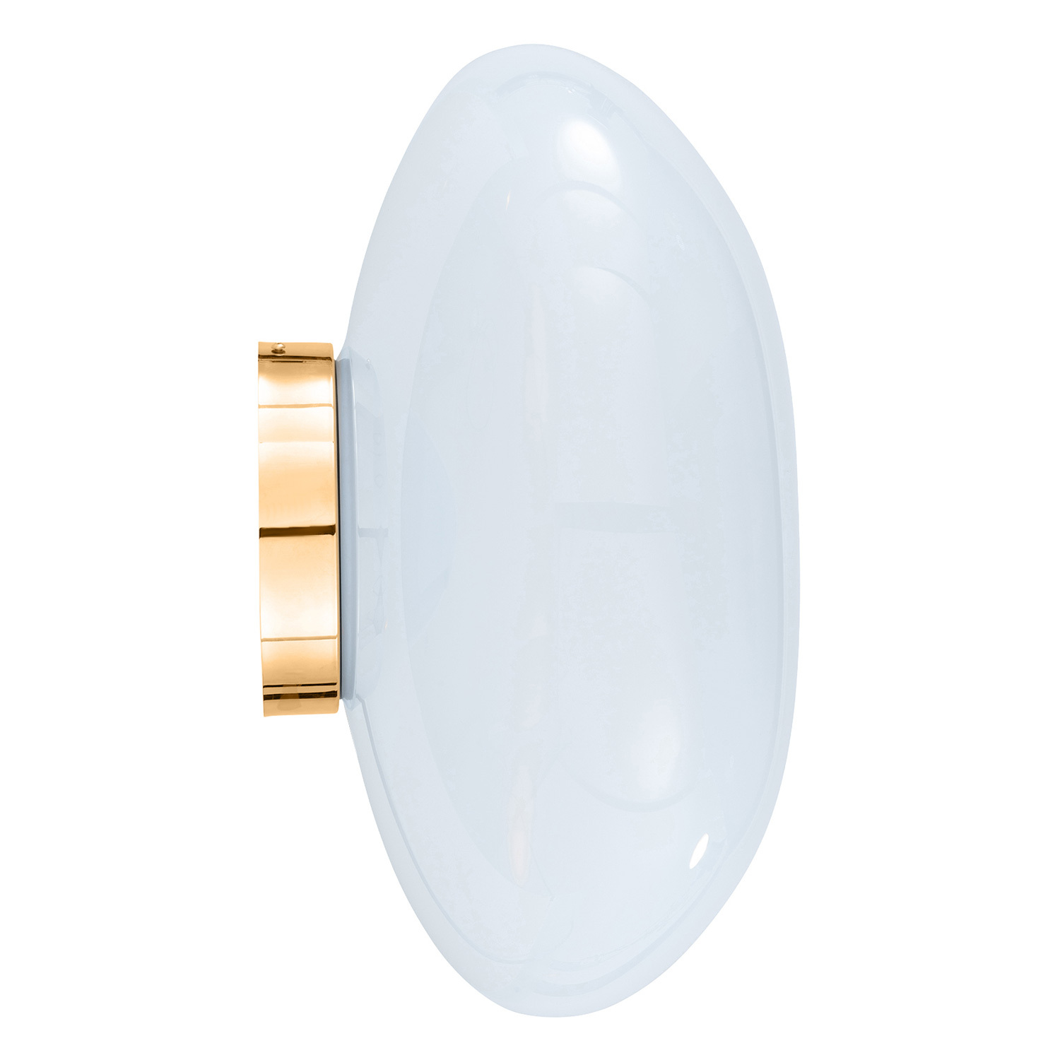 Tom Dixon Melt Surface LED seinävalaisin, opaali - kulta | Finnish ...