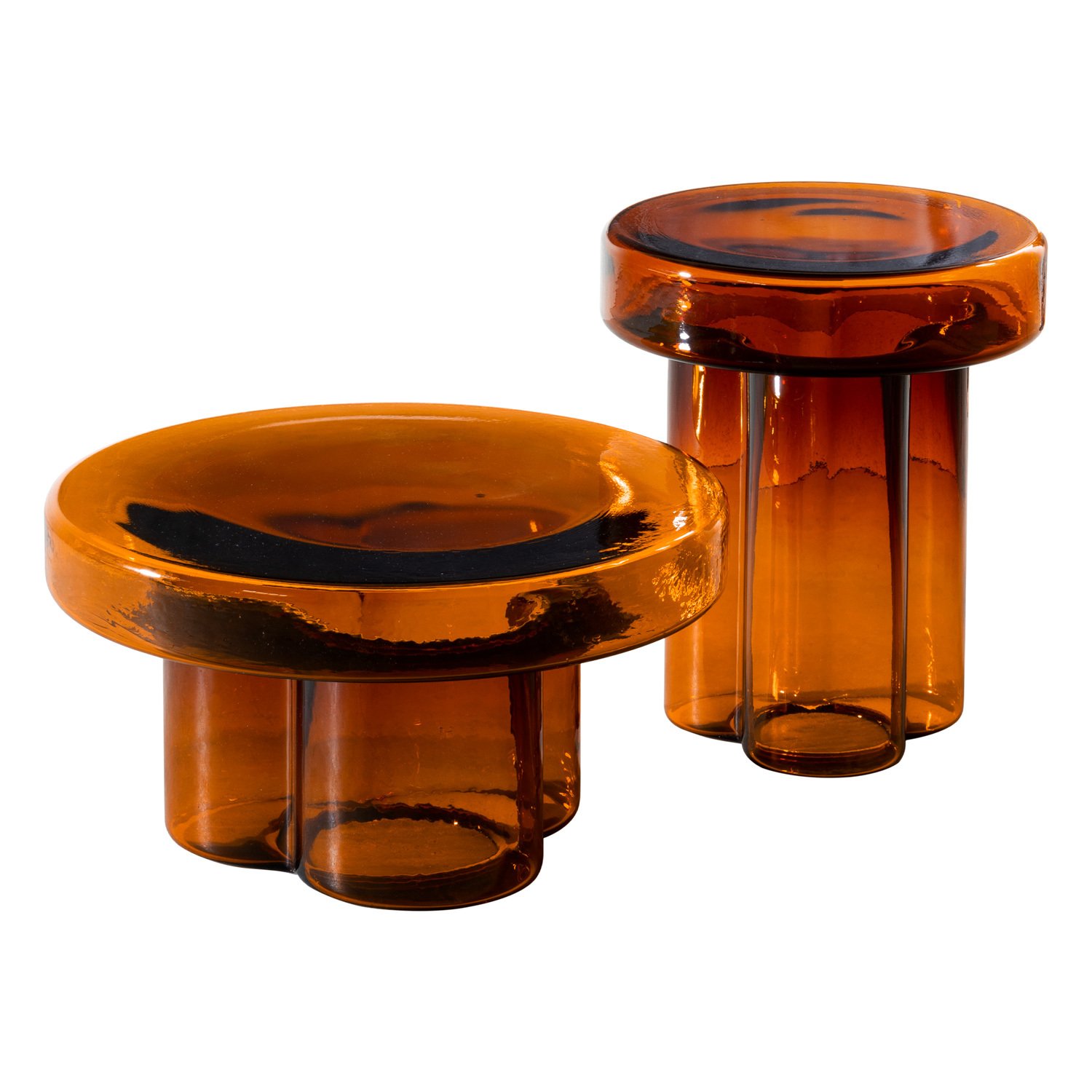 Miniforms Soda side table, amber | Finnish Design Shop