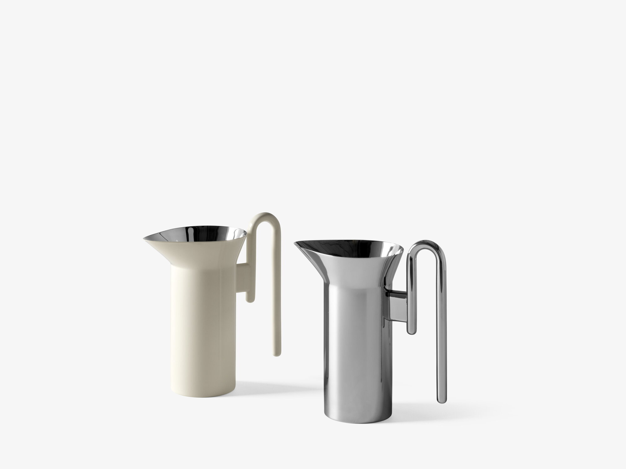 &Tradition Momento jug JH38, 1 L, polished steel | Finnish Design Shop NL