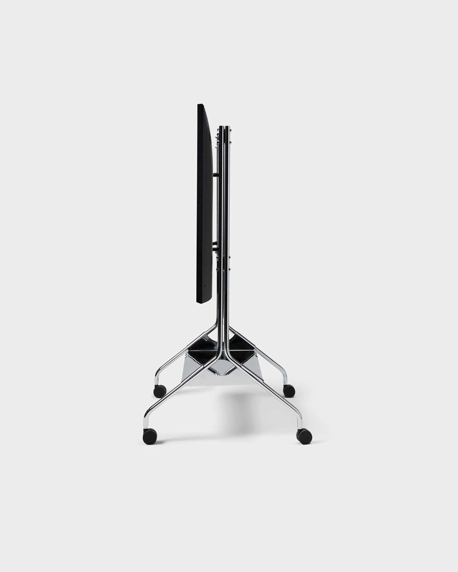 Pedestal Moon Tray étagère, chrome | Finnish Design Shop