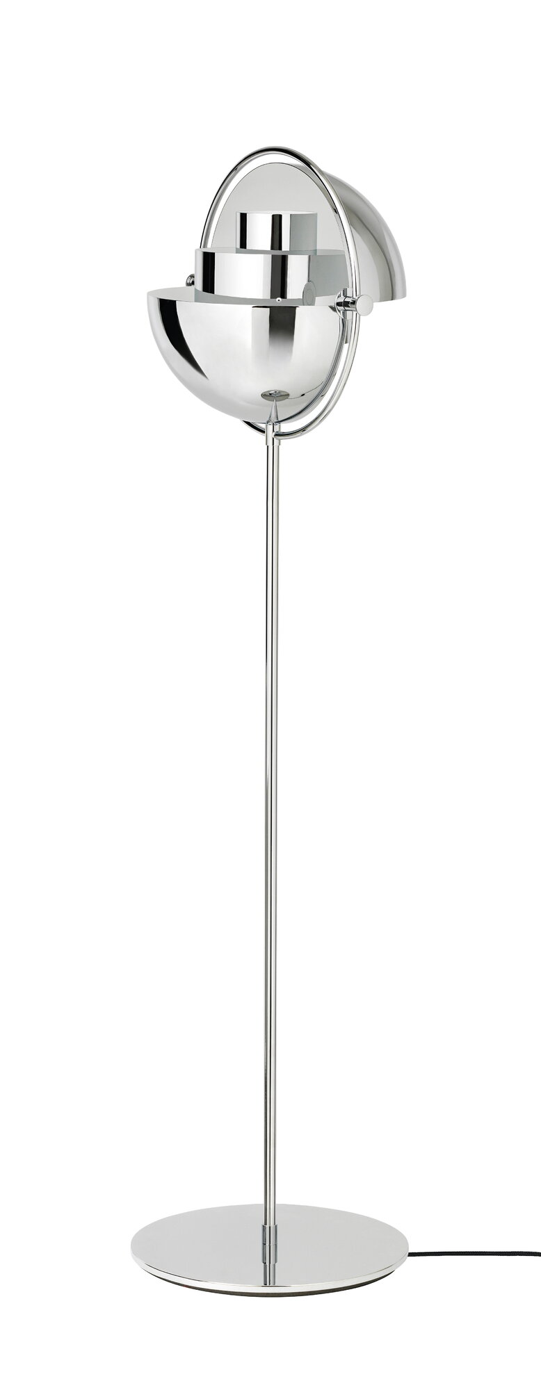 GUBI Multi-Lite floor lamp, chrome | Finnish Design Shop