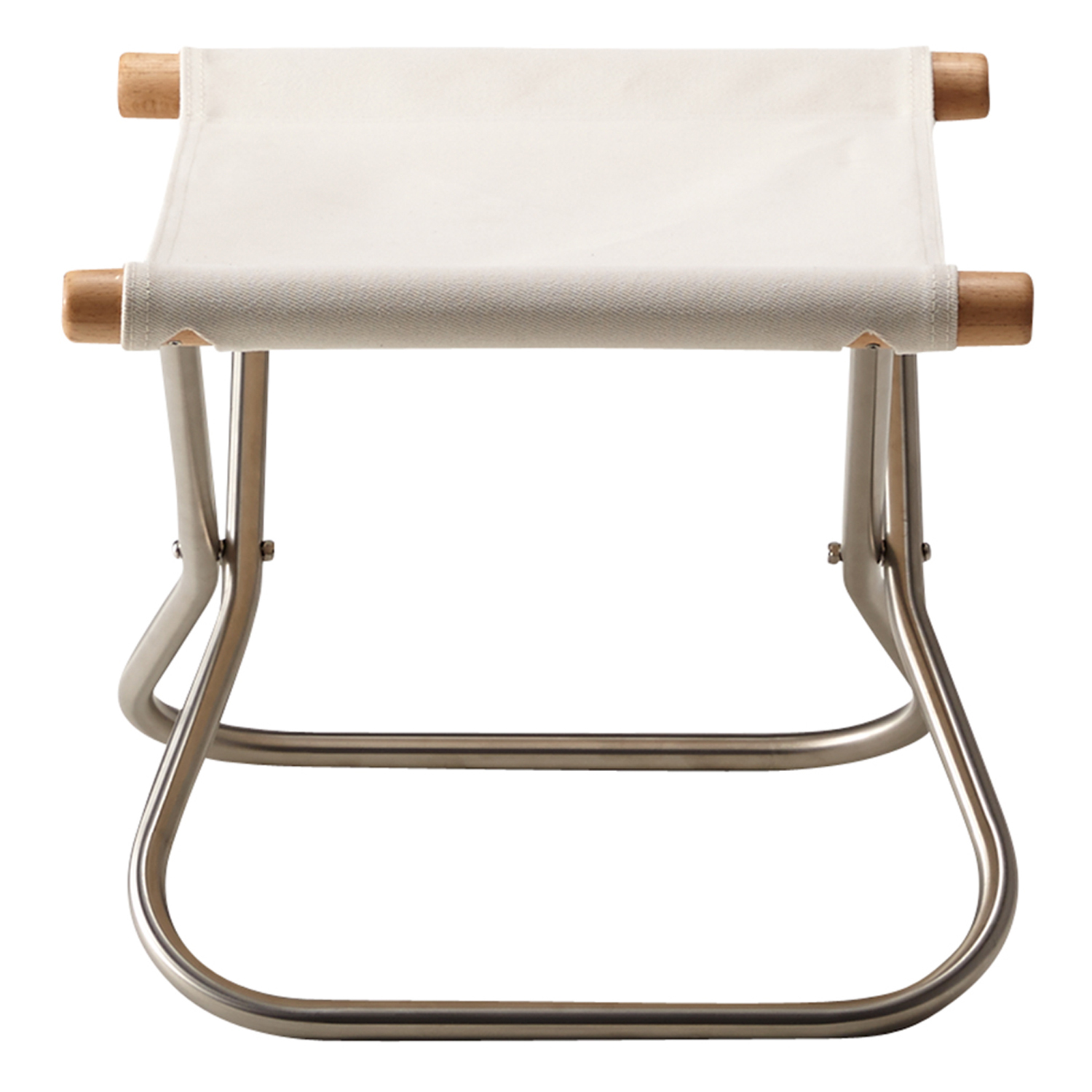 Nychair X ottoman, beech - white | Finnish Design Shop