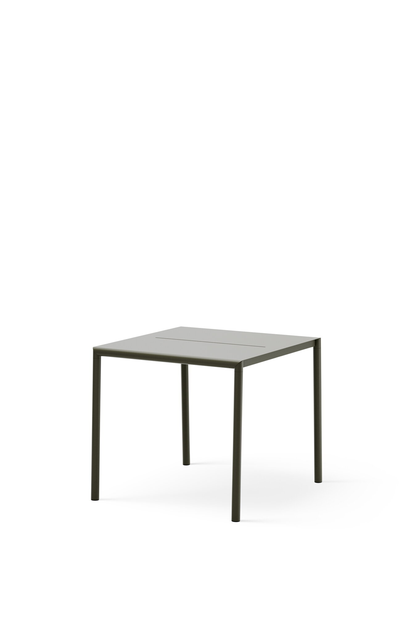 New Works May table, 85 x 85 cm, dark green | Finnish Design Shop