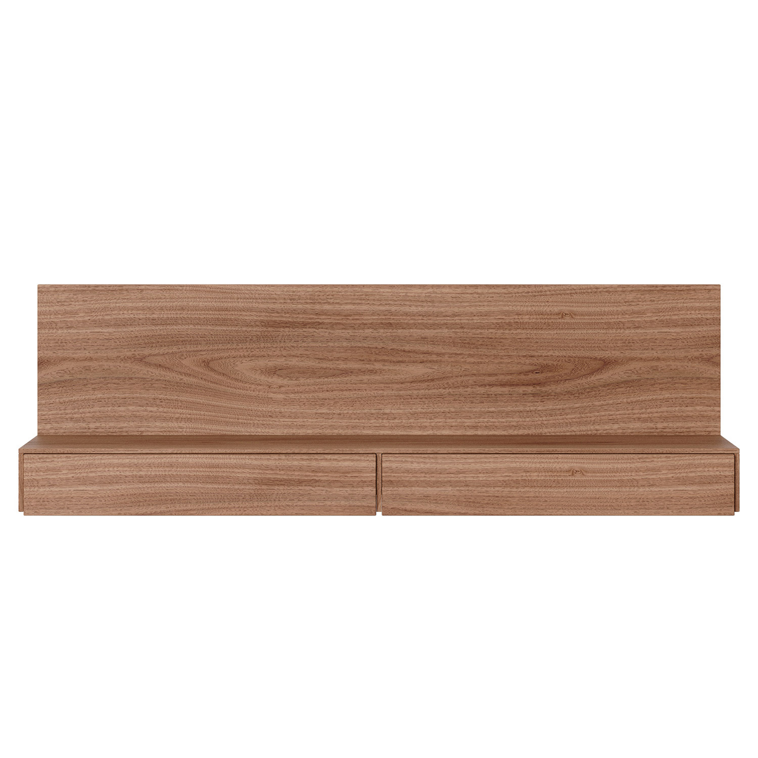 New Works Tana wall mounted media module, walnut | Finnish Design Shop