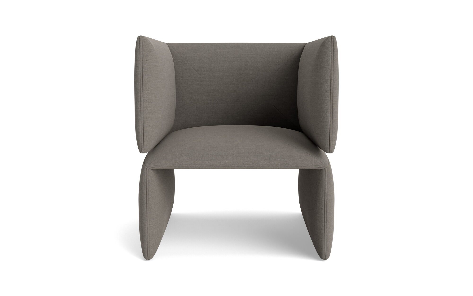 Normann Copenhagen Fold lounge chair, Remix 133 grey | Finnish Design ...