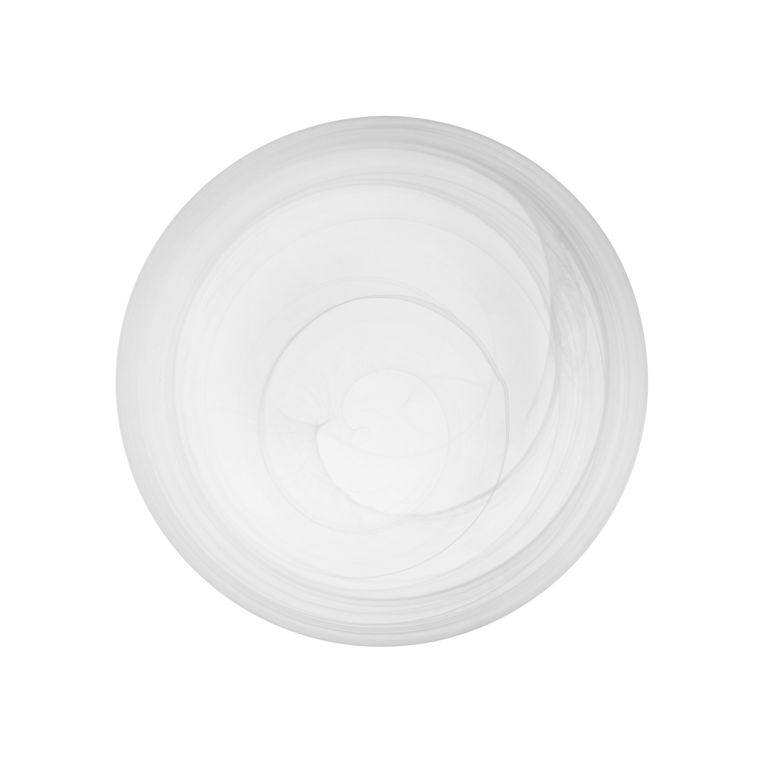 Normann Copenhagen Cosmic deep glass plate, 22 cm, white | Finnish ...