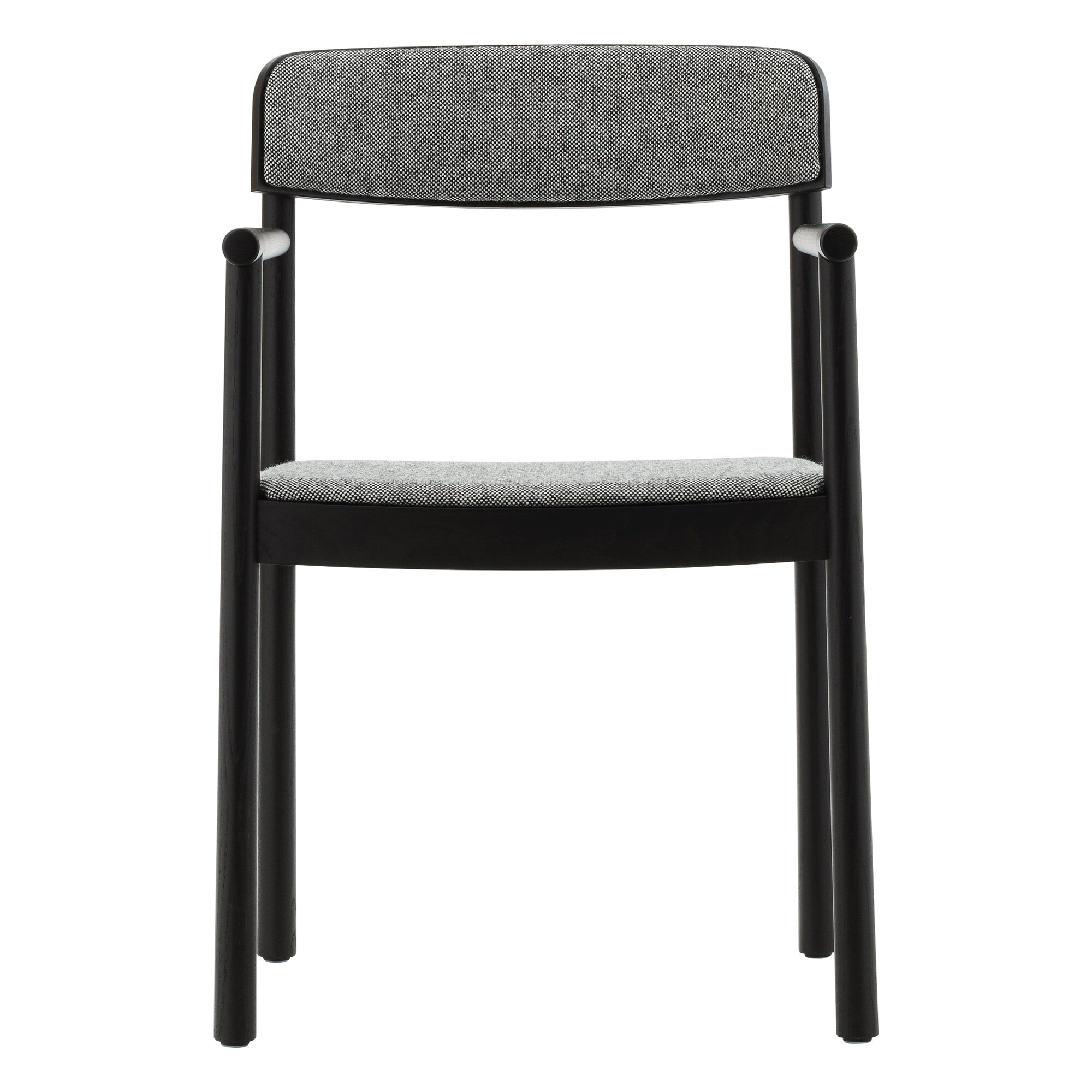 Normann Copenhagen Timb tuoli käsinojilla, musta - Hallingdal 166 ...