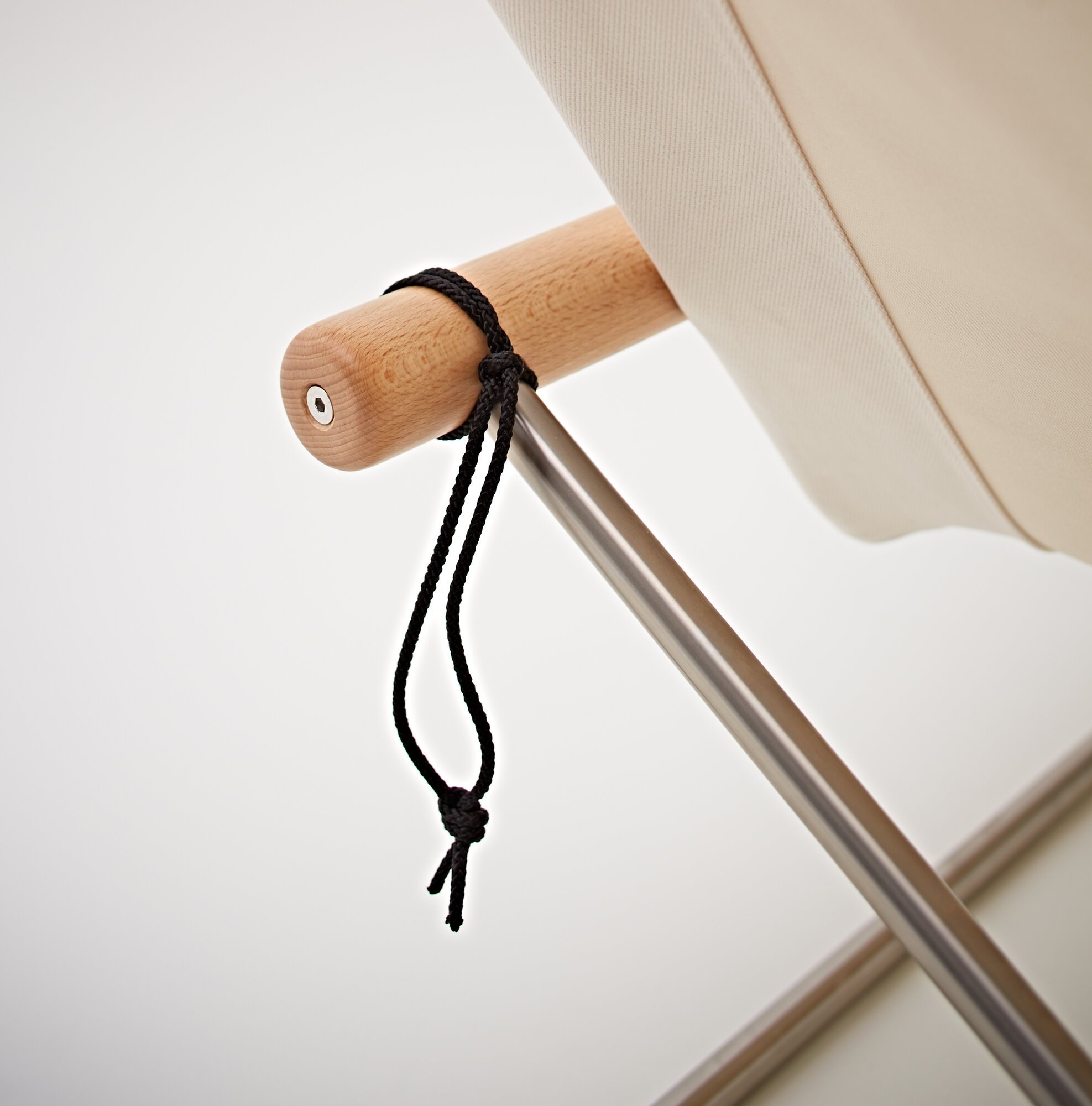 Nychair X lounge chair, beech - white | Finnish Design Shop