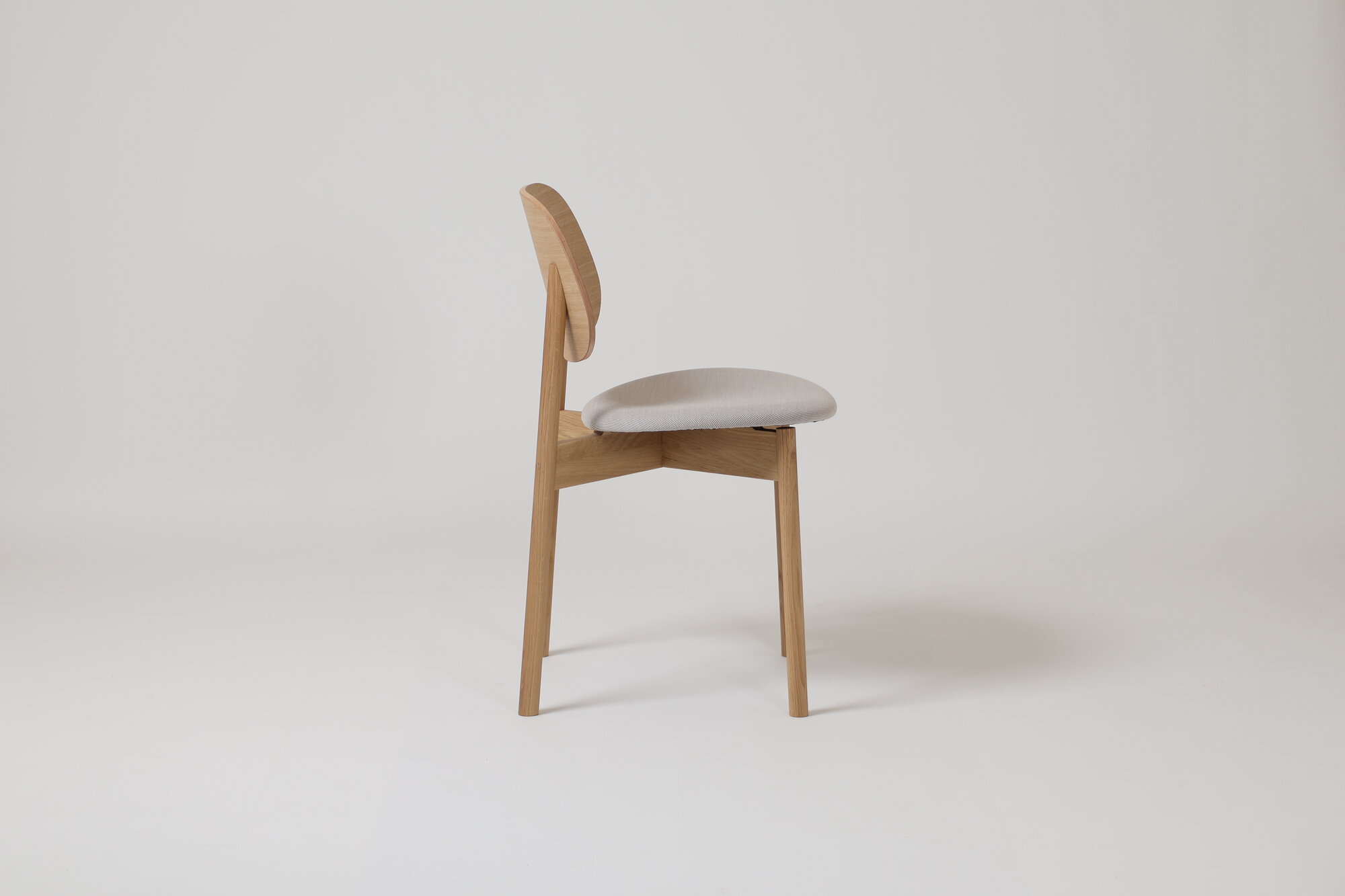 Ishinomaki Laboratory Obon, stol, natur - Kvadrat Steelcut Trio 3 205 | Finnish Design Shop