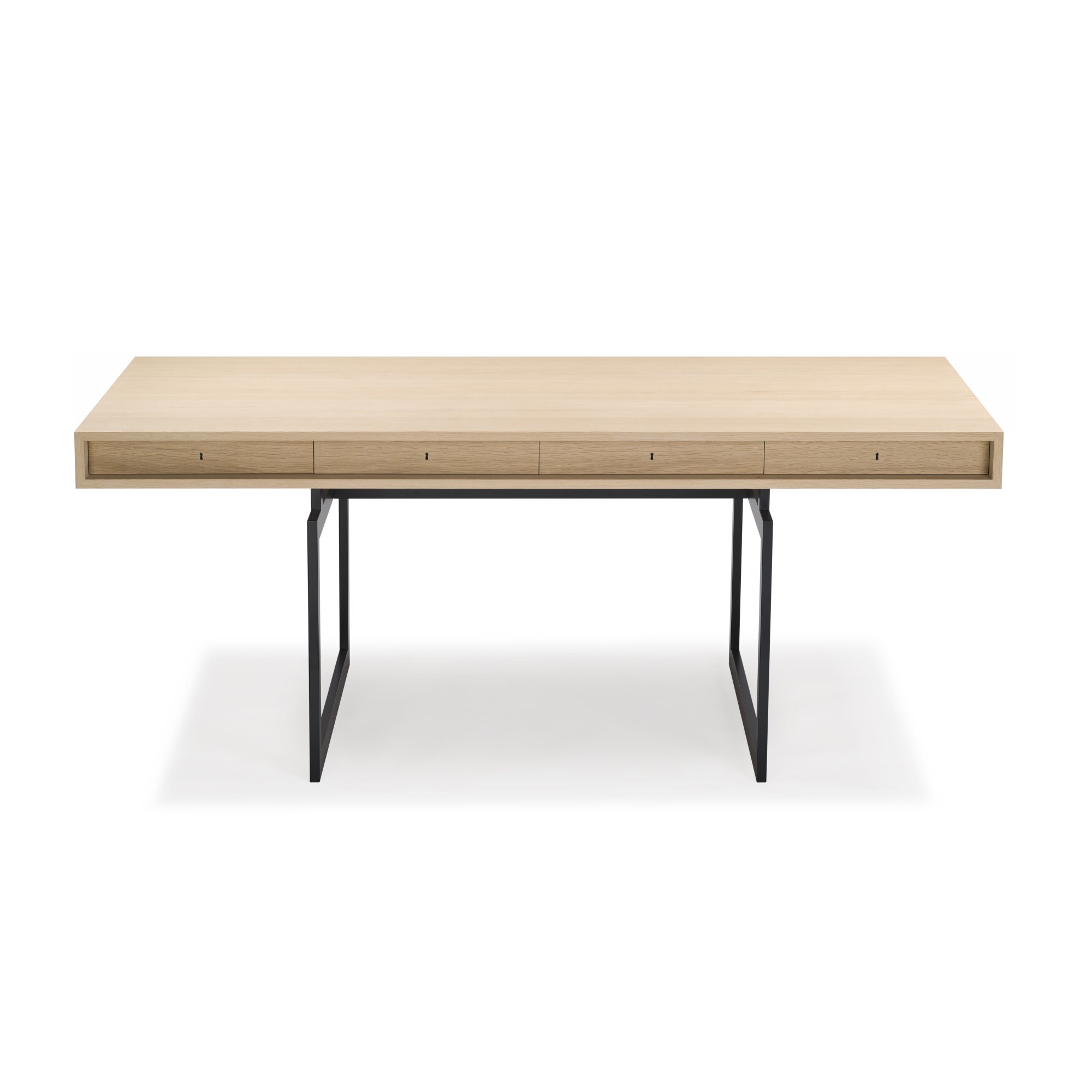 Cassina Office desk, oak - grey frame | Finnish Design Shop