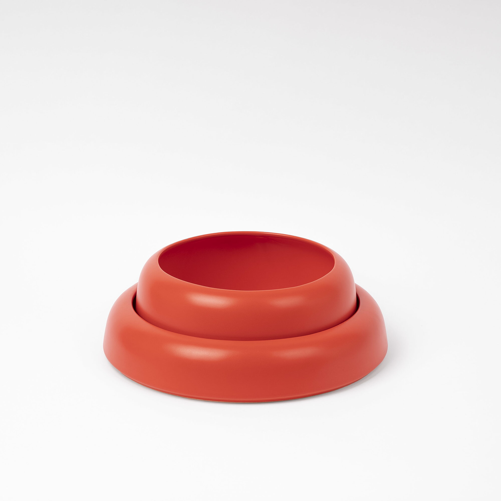 Raawii Omar bowl 02, strong coral | Finnish Design Shop