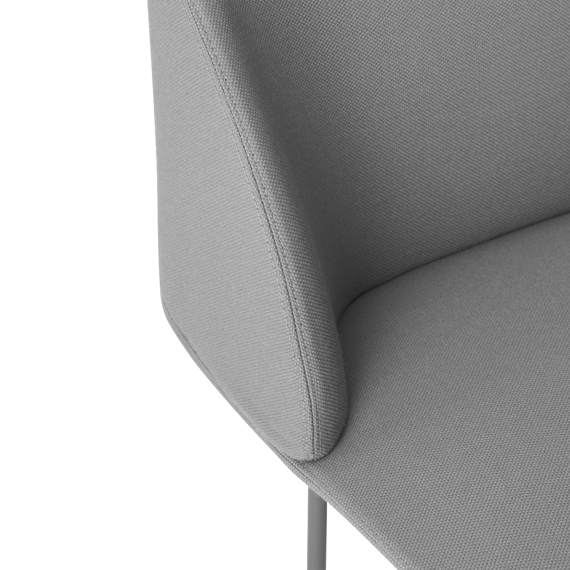 Muuto Oslo sofa, 3-seater, Steelcut 160 light grey | Finnish Design Shop