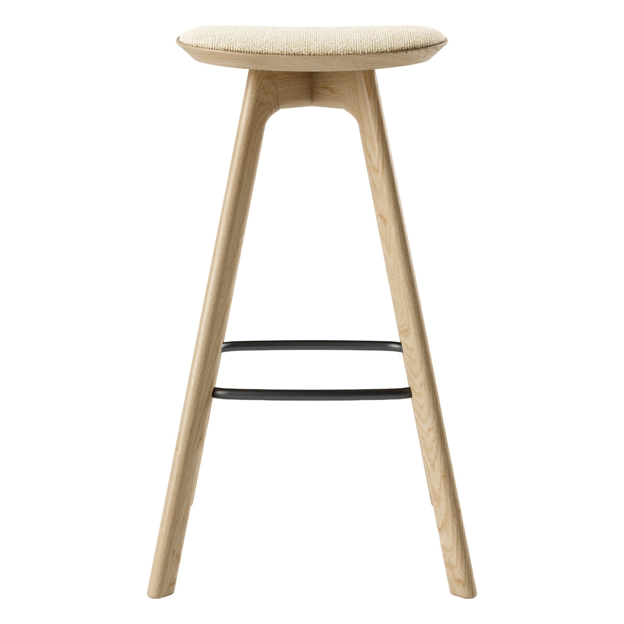 Brdr. Krüger Pauline, barstol, 75 cm, oljad ek - Moss cream | Finnish ...