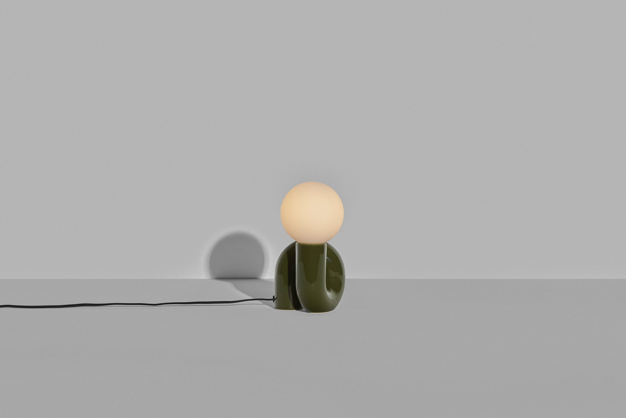 Petite Friture Neotenic table lamp, 26 cm, green | Finnish Design Shop