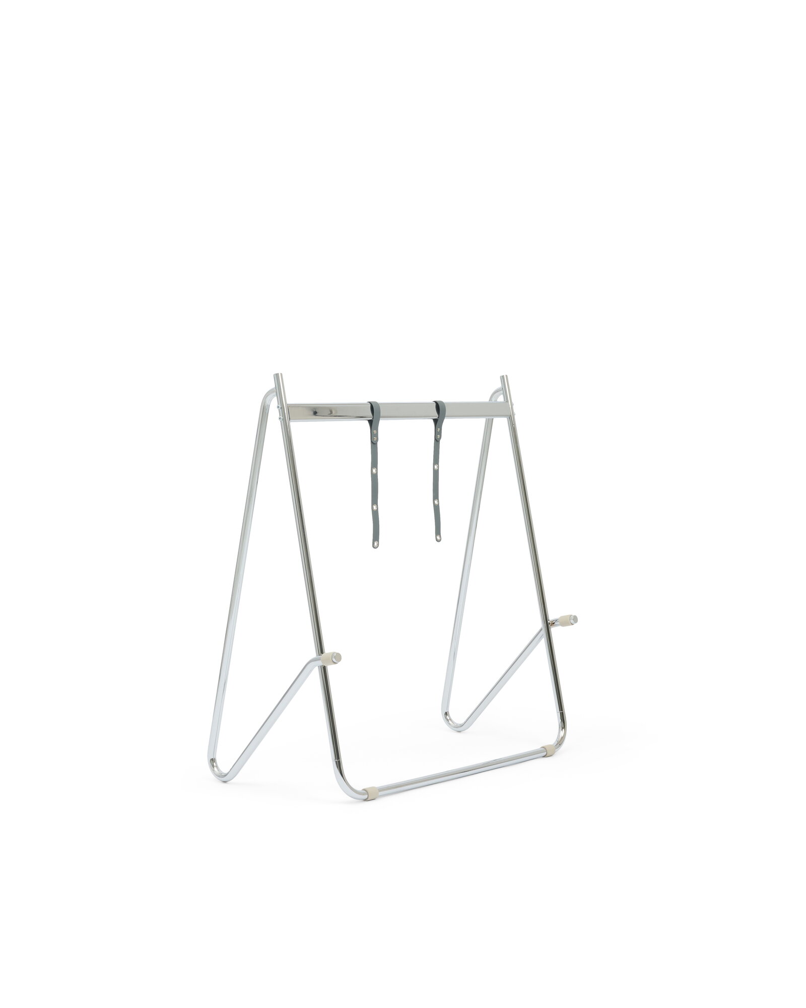 Pedestal Bloom TV stand, chrome | Finnish Design Shop