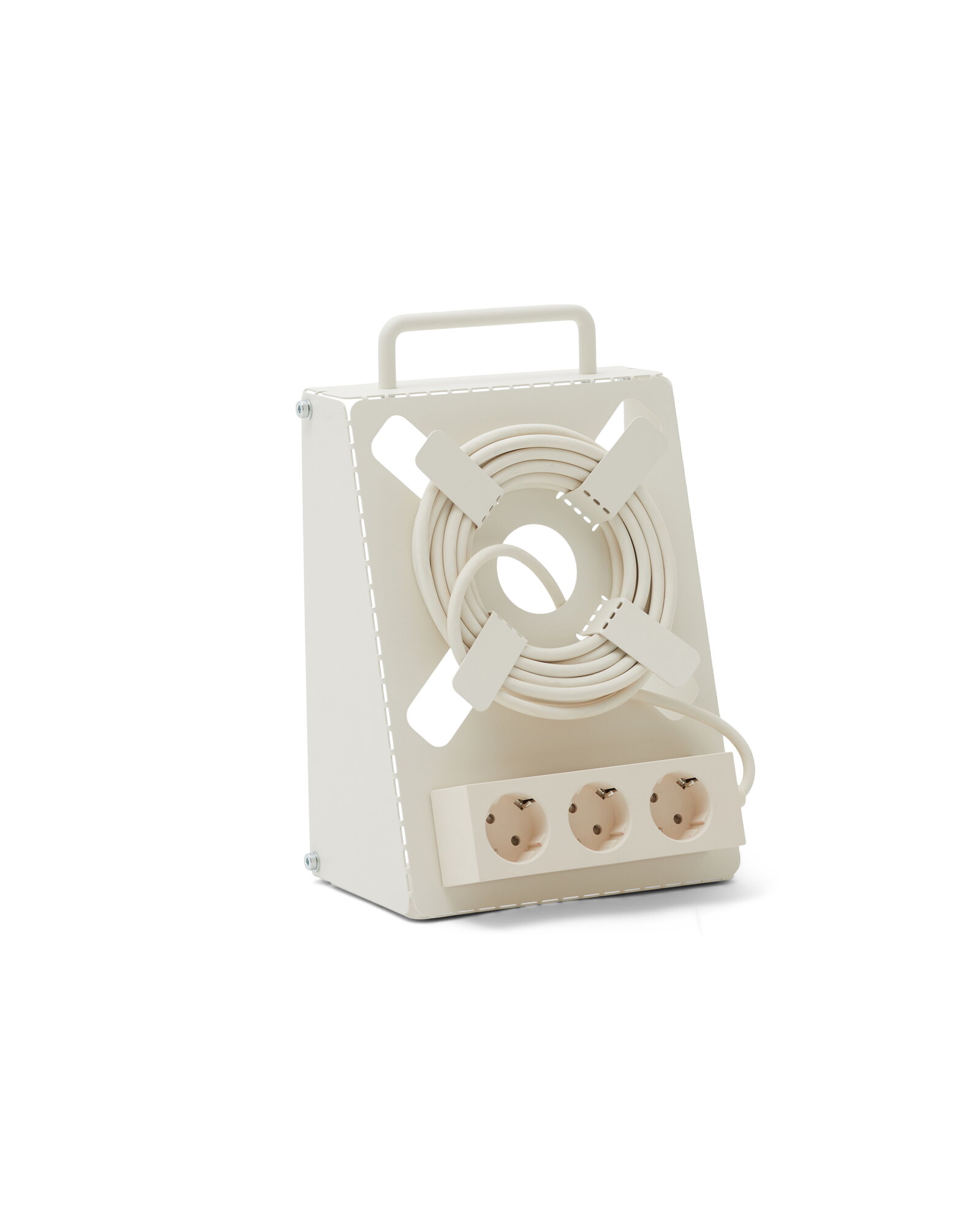 Pedestal Cable stand, pearl | Finnish Design Shop