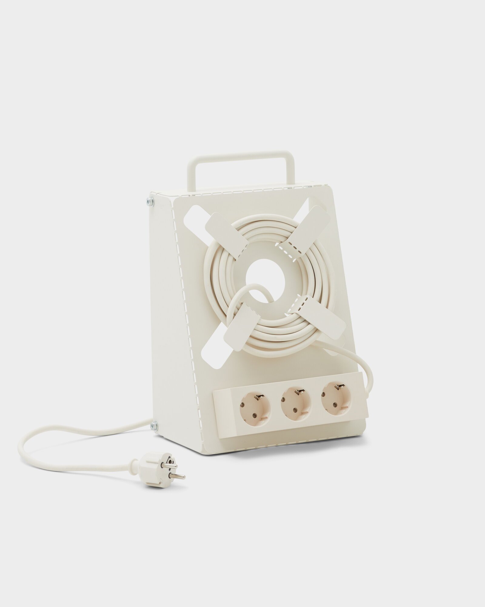 Pedestal Power Bar power strip, pearl | Finnish Design Shop