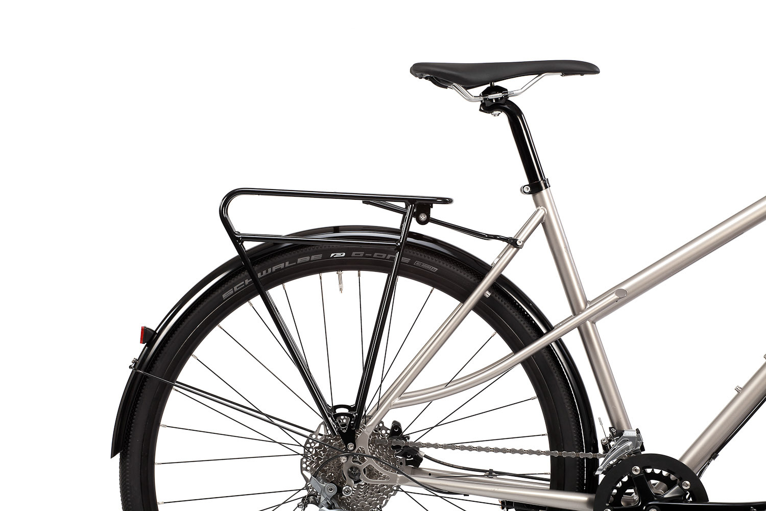 Pelago Bicycles Commuter Rear Rack, black | Finnish Design Shop