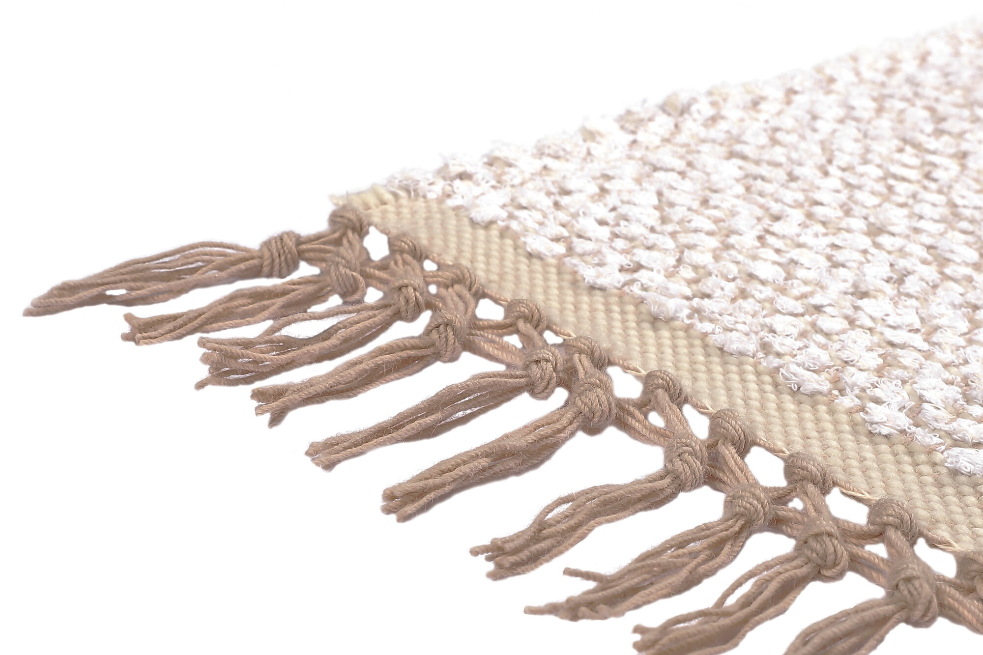 VM Carpet Duo Popcorn rug, white | Finnish Design Shop