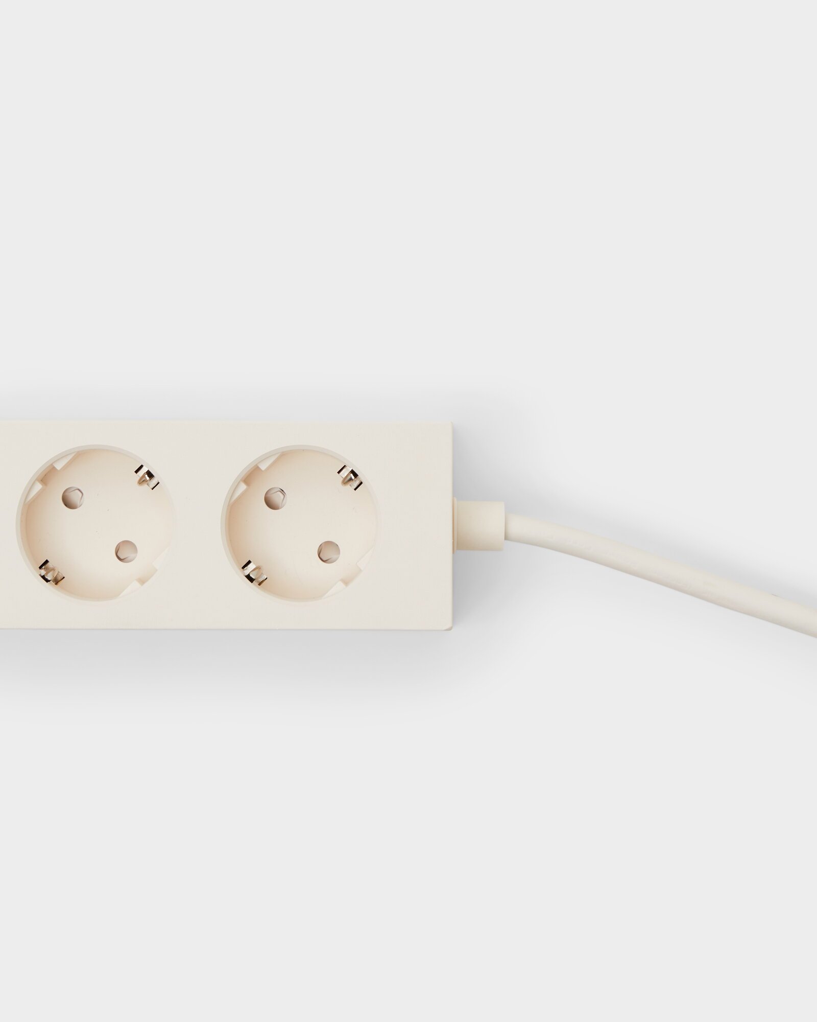 Pedestal Power Bar power strip, pearl | Finnish Design Shop