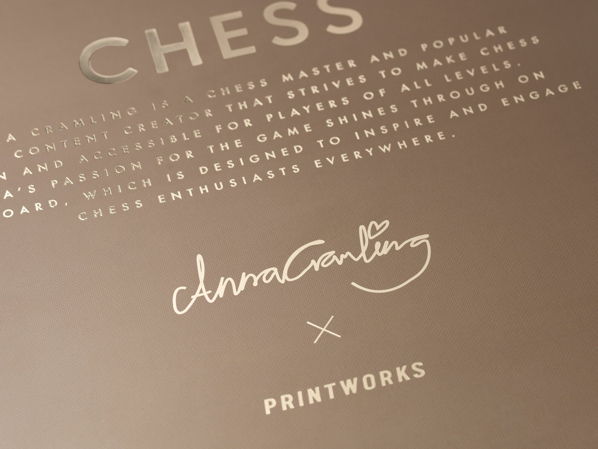 Printworks Chess - Anna Cramling Edition | Finnish Design Shop
