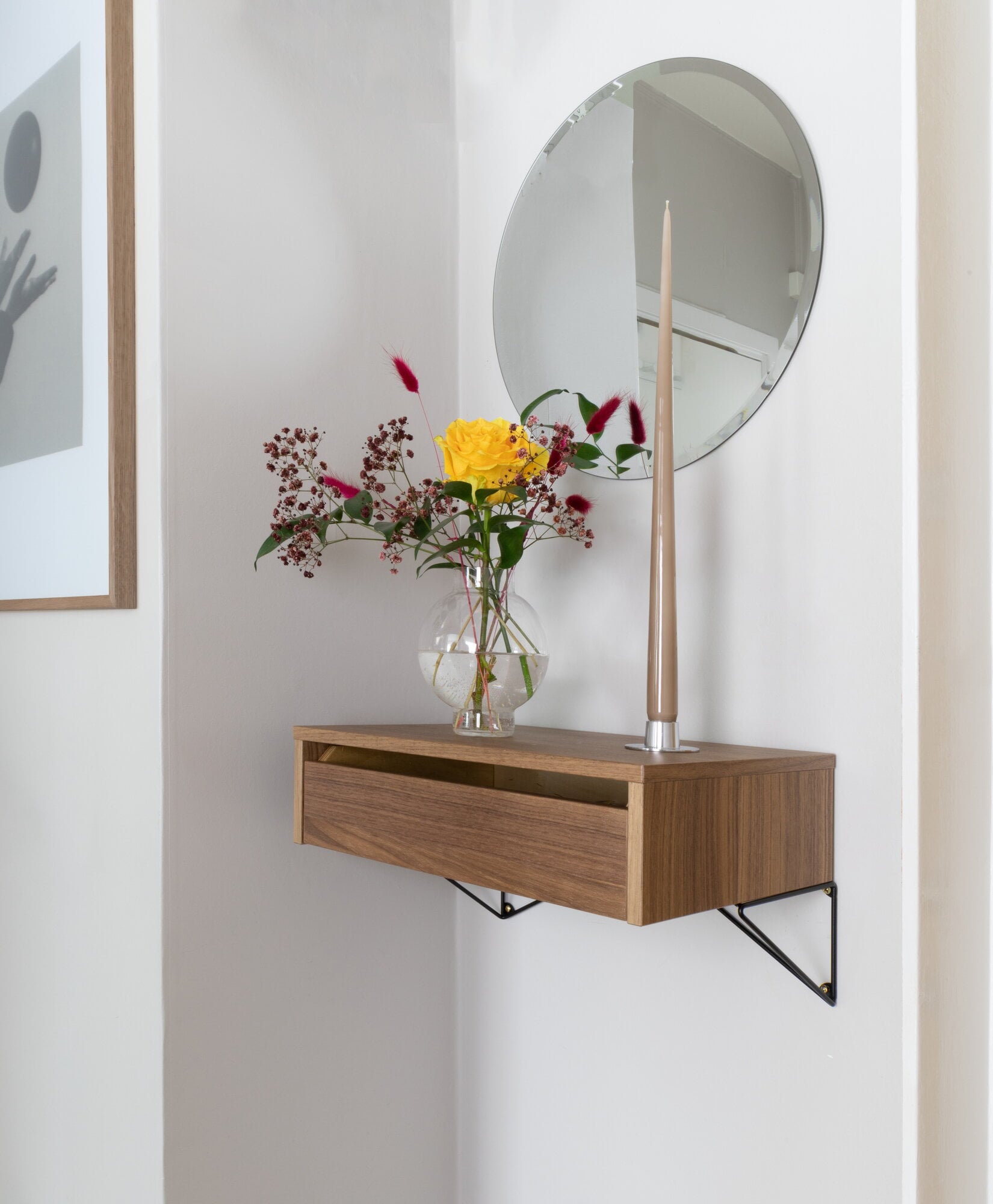 Maze Pythagoras brackets 2 uds., negro | Finnish Design Shop