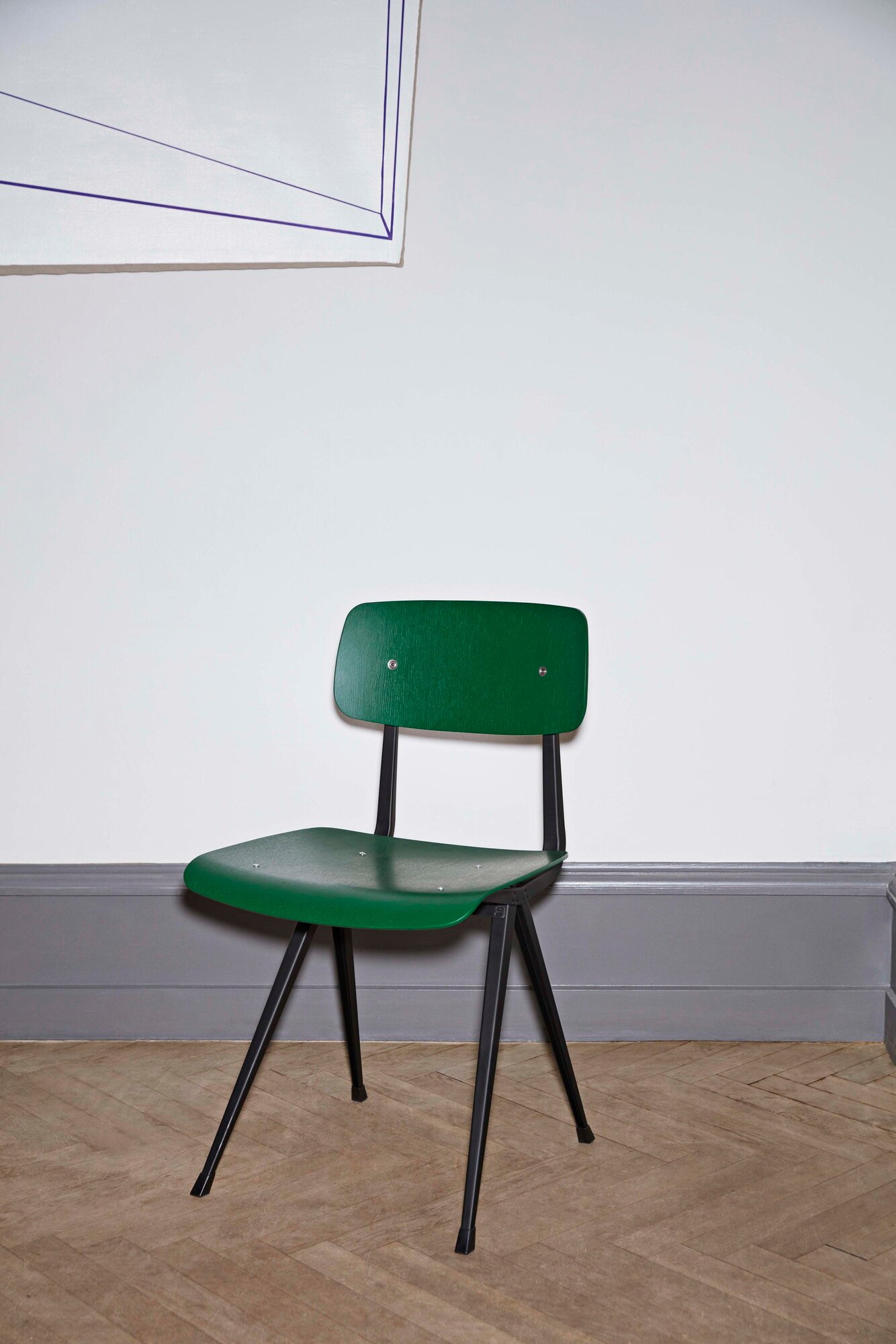 HAY Result chair, black - forest green | Finnish Design Shop