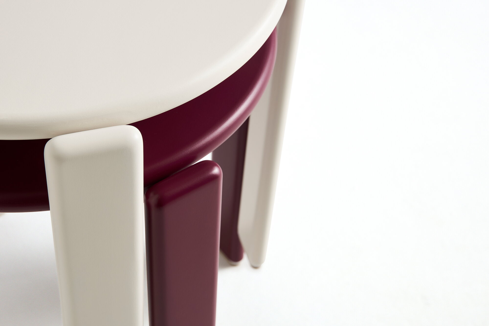 HAY Rey stool, grape red | Finnish Design Shop