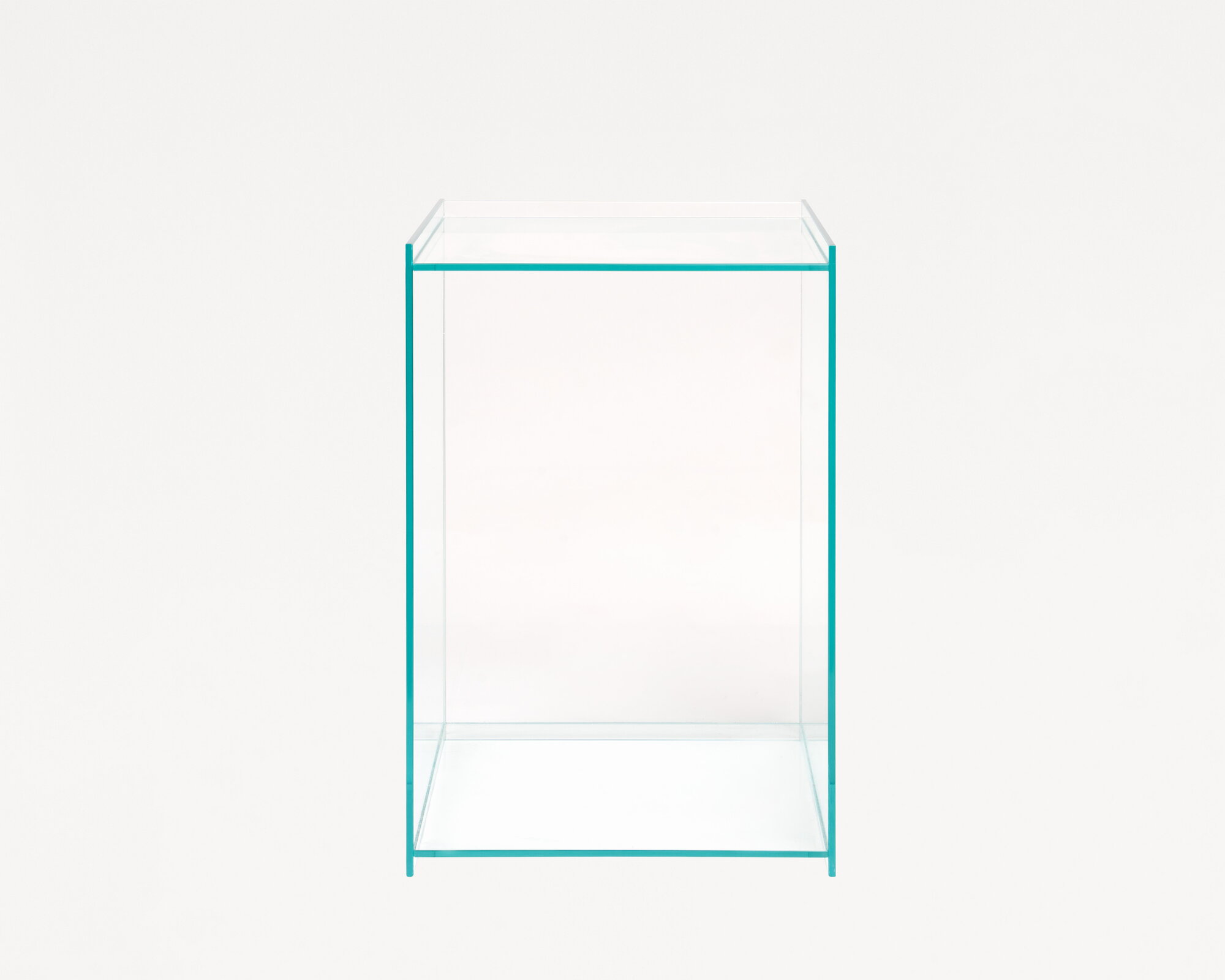 Frama Rivet Box table, clear glass | Finnish Design Shop