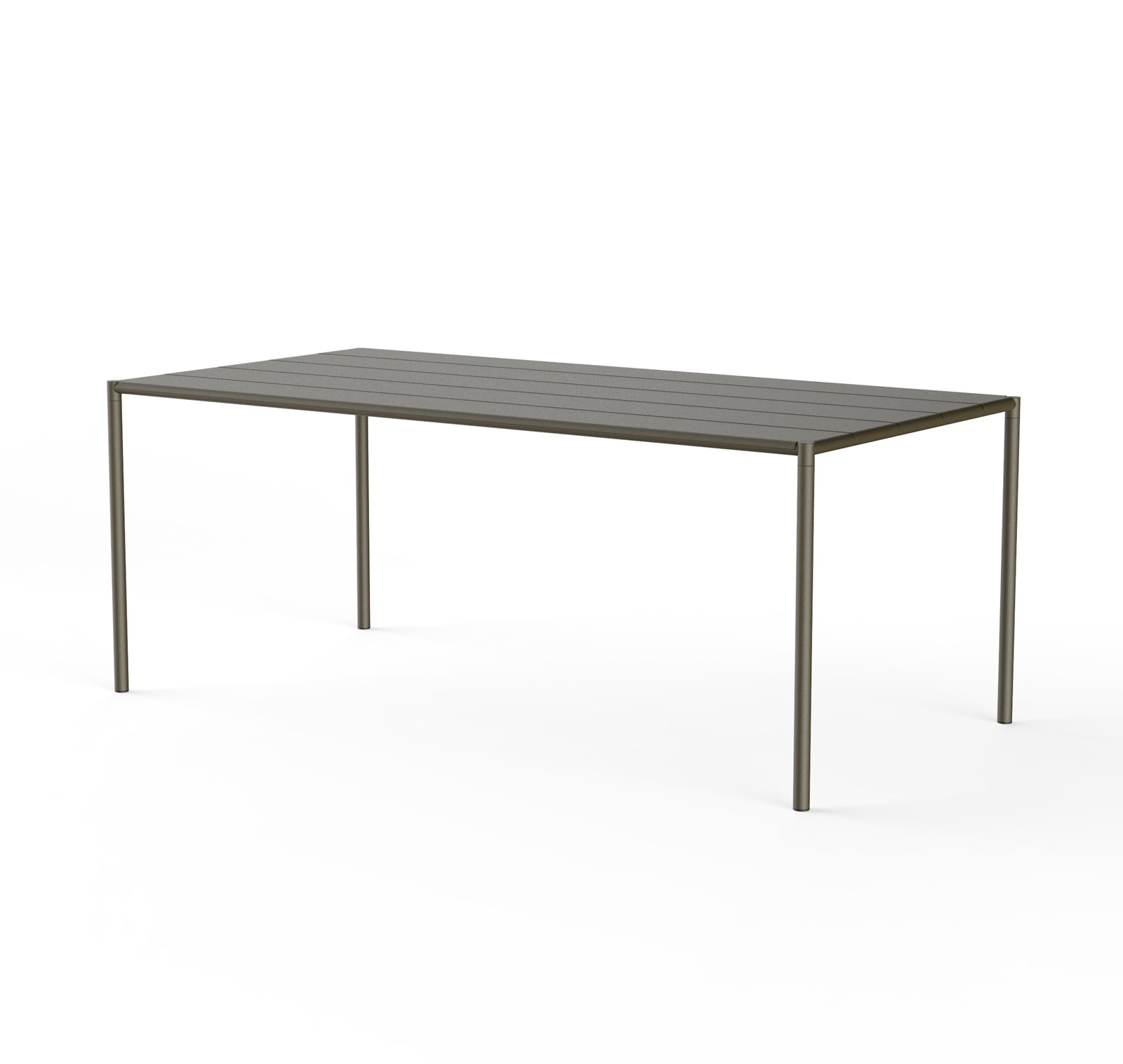Nine Sine dining table, 189 x 94,5 cm, dark green | Finnish Design Shop