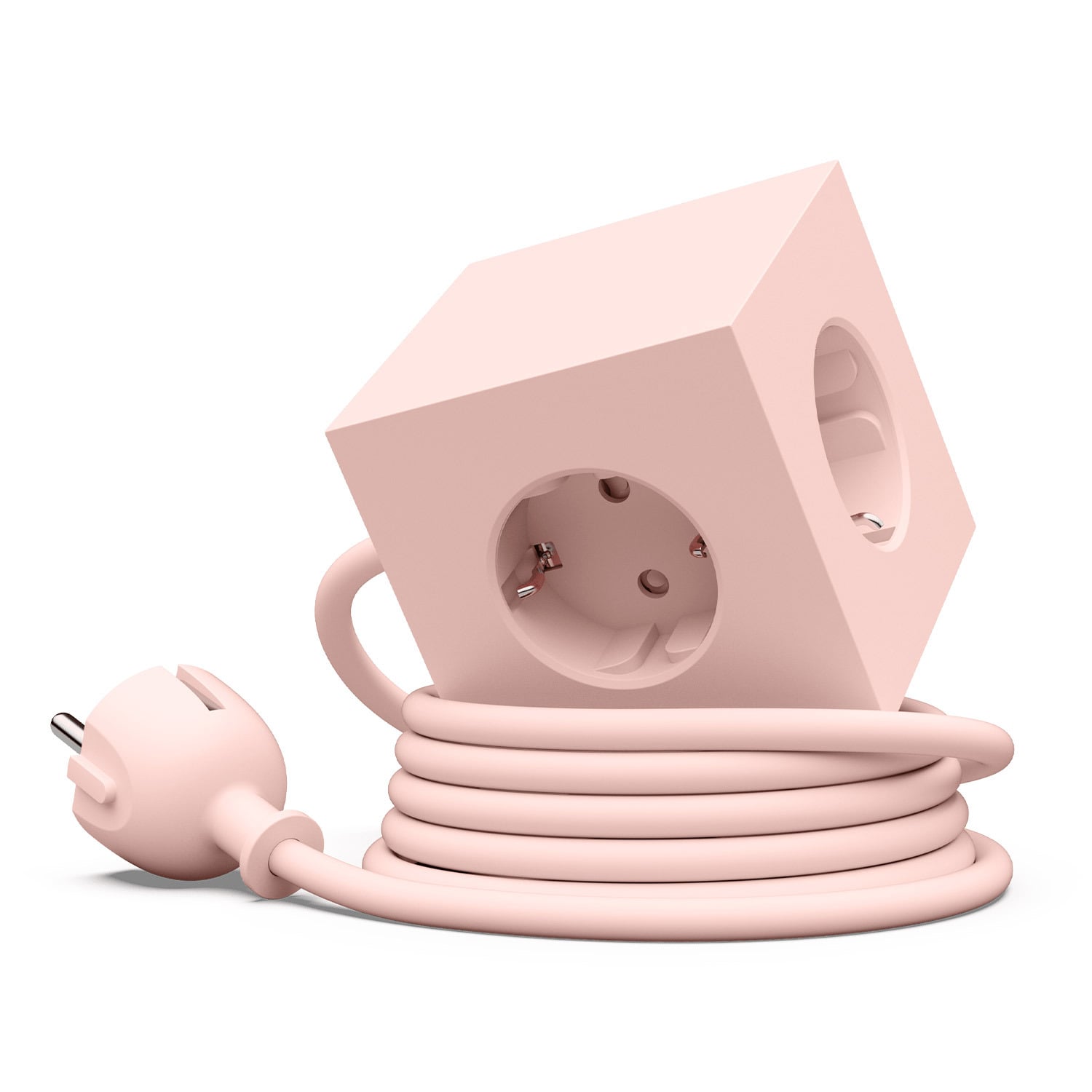 Avolt Square 1 USB-C extension cord, 3 m, new pink | Finnish Design Shop