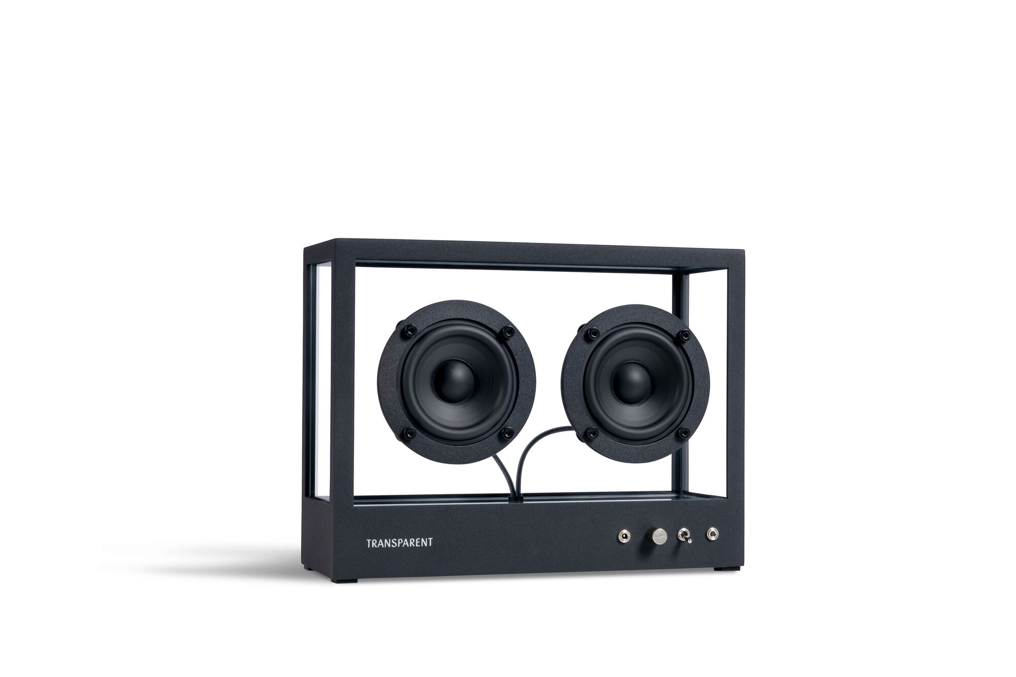 Transparent Small Transparent Speaker, black | Finnish Design Shop