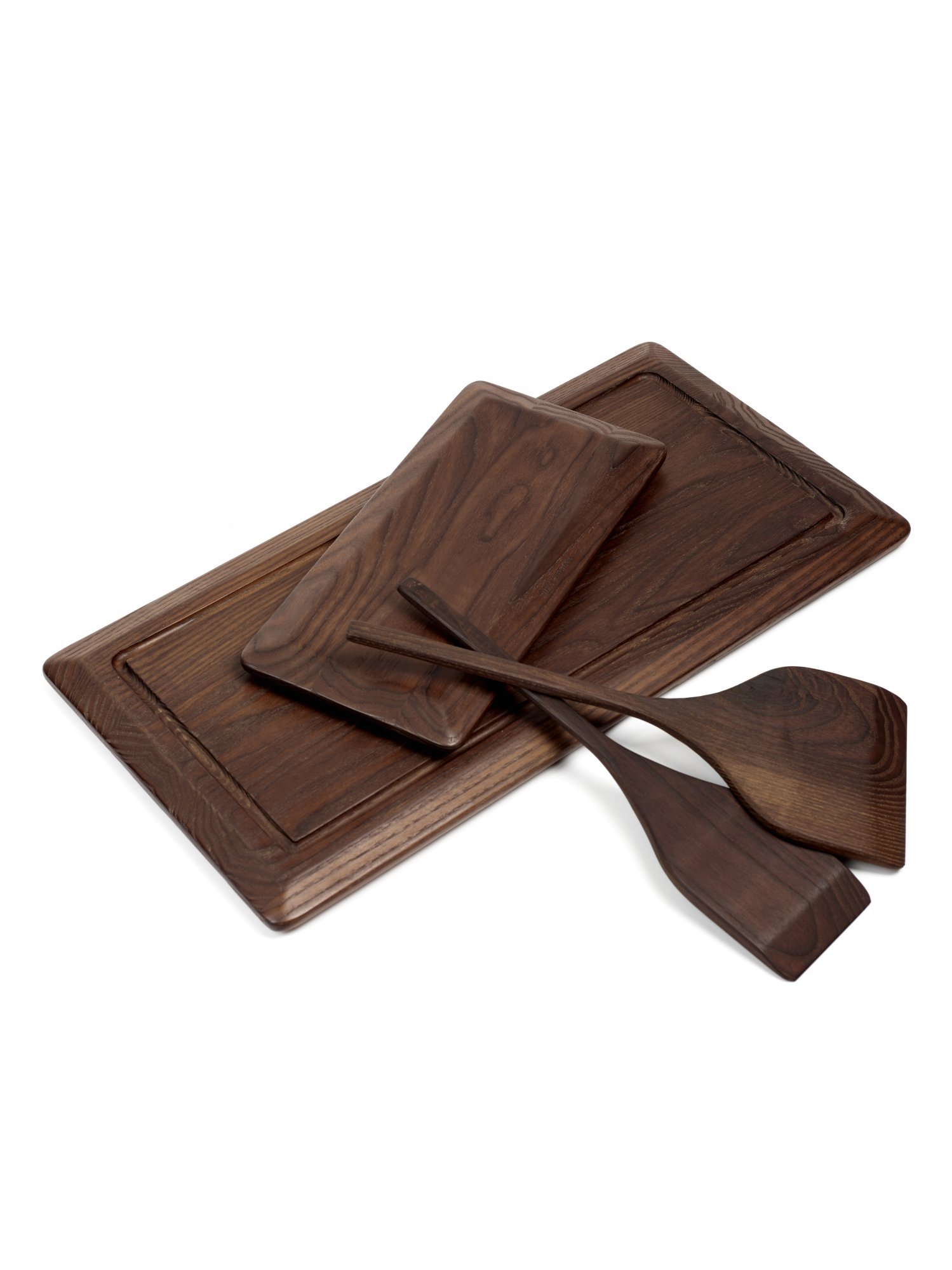 Serax Pure utensils set, set of 5, dark brown ash | Finnish Design Shop