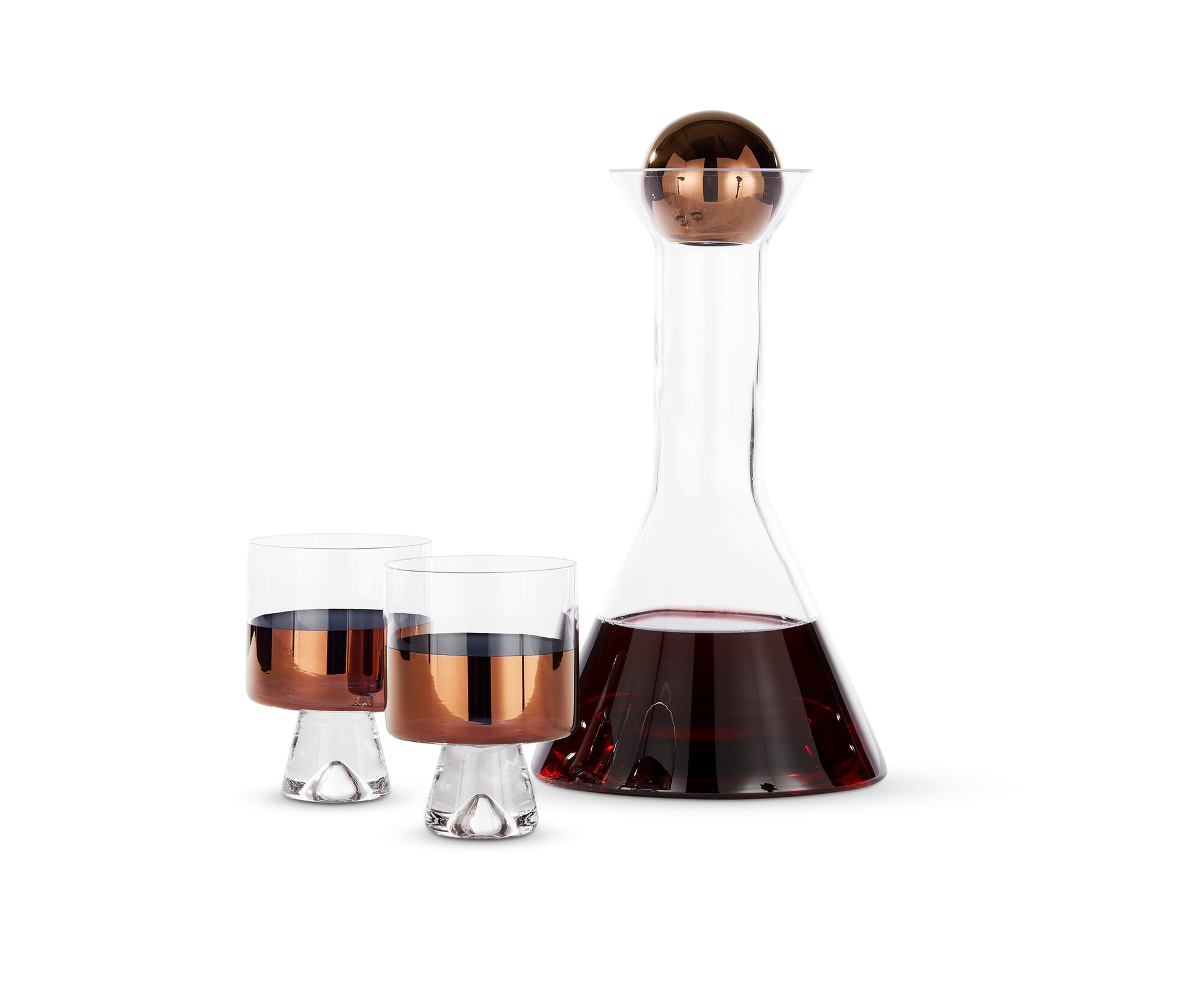 Tom Dixon Tank decanter, copper | Finnish Design Shop UK