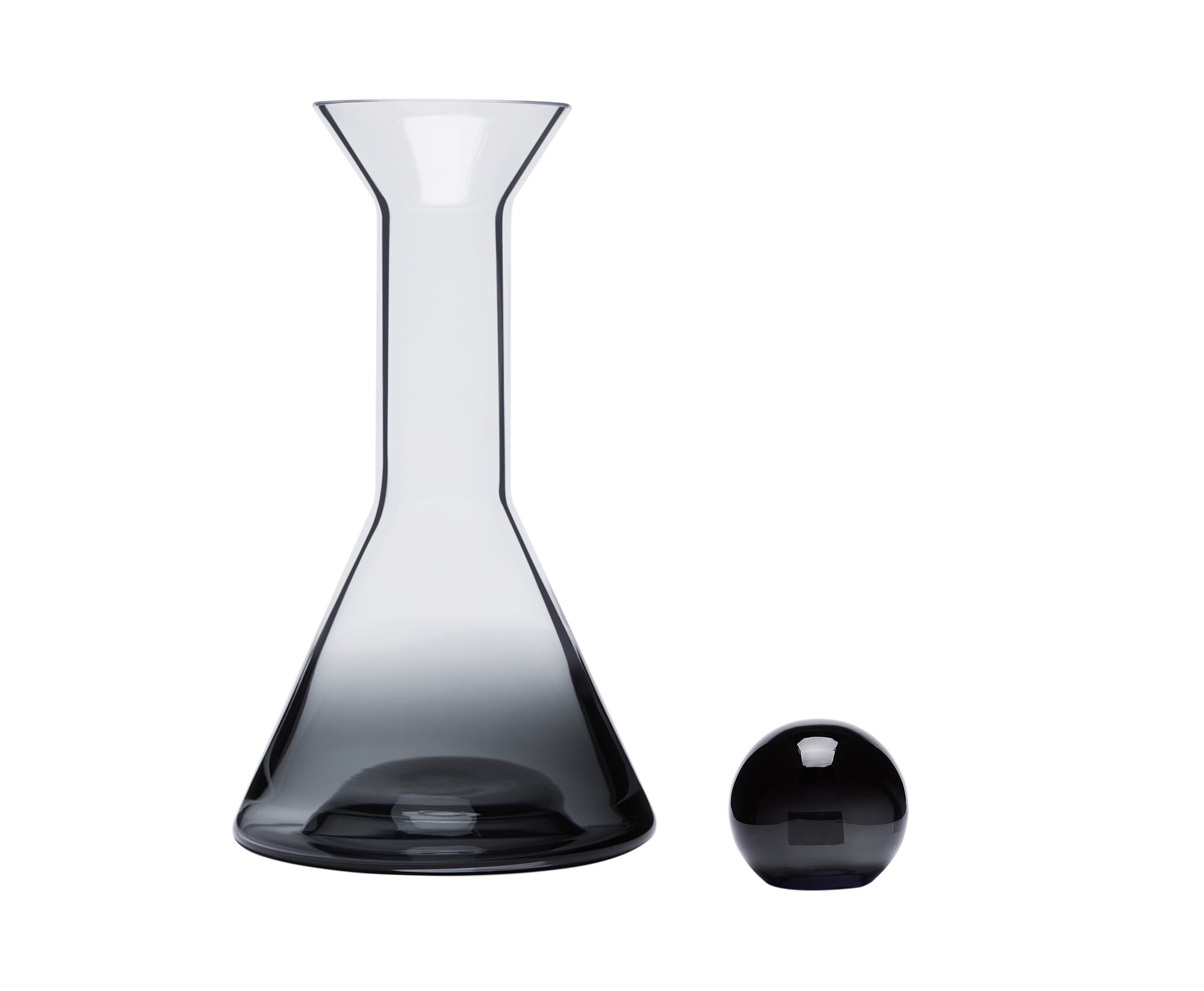 Tom Dixon Tank decanter, black | Finnish Design Shop NL