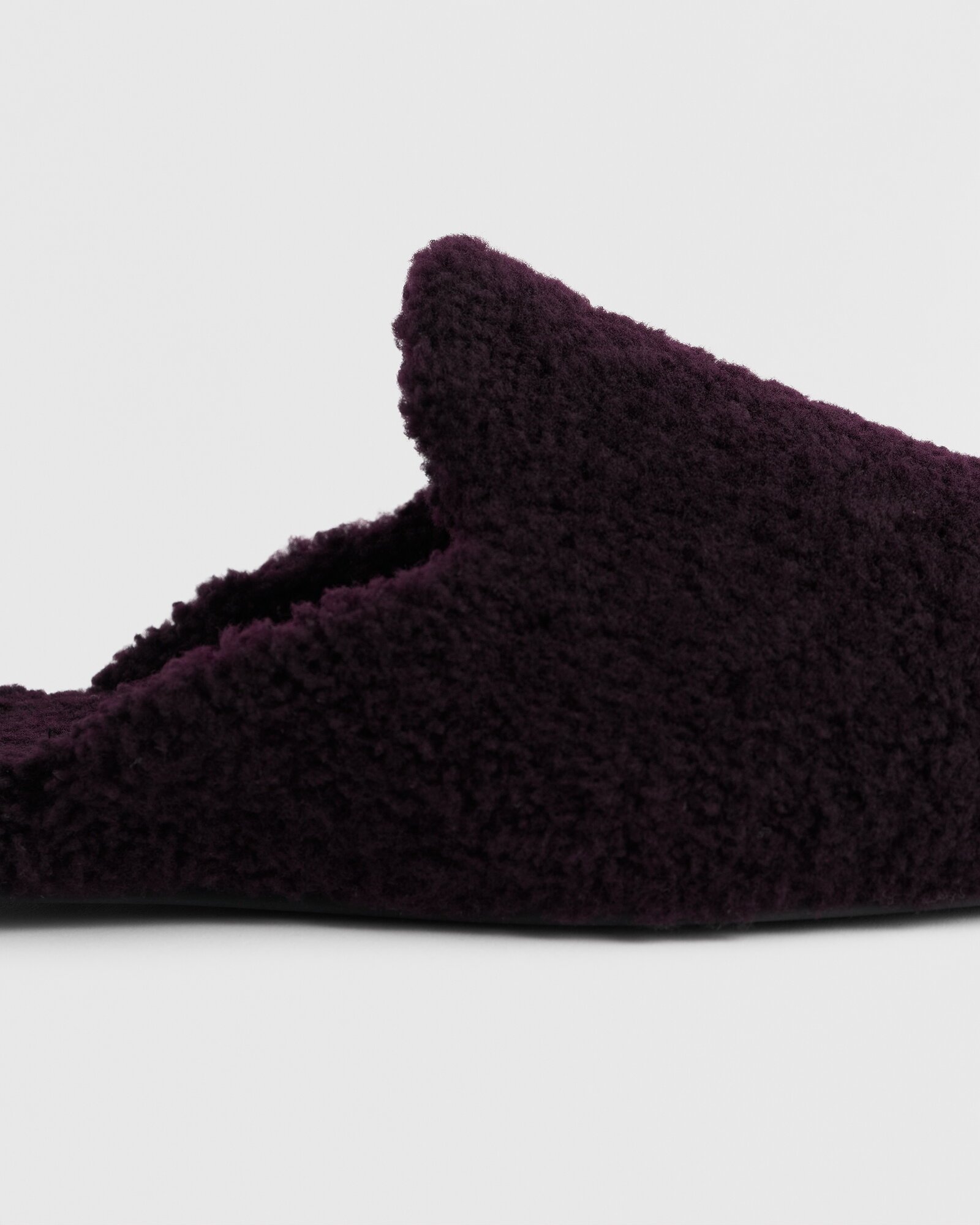 Tekla Slippers, wine | Finnish Design Shop