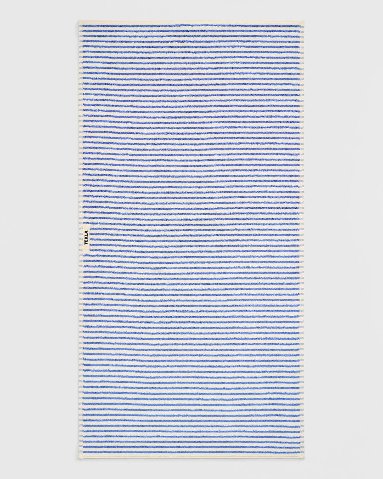 Tekla Terry towel, coastal stripes | Finnish Design Shop UK