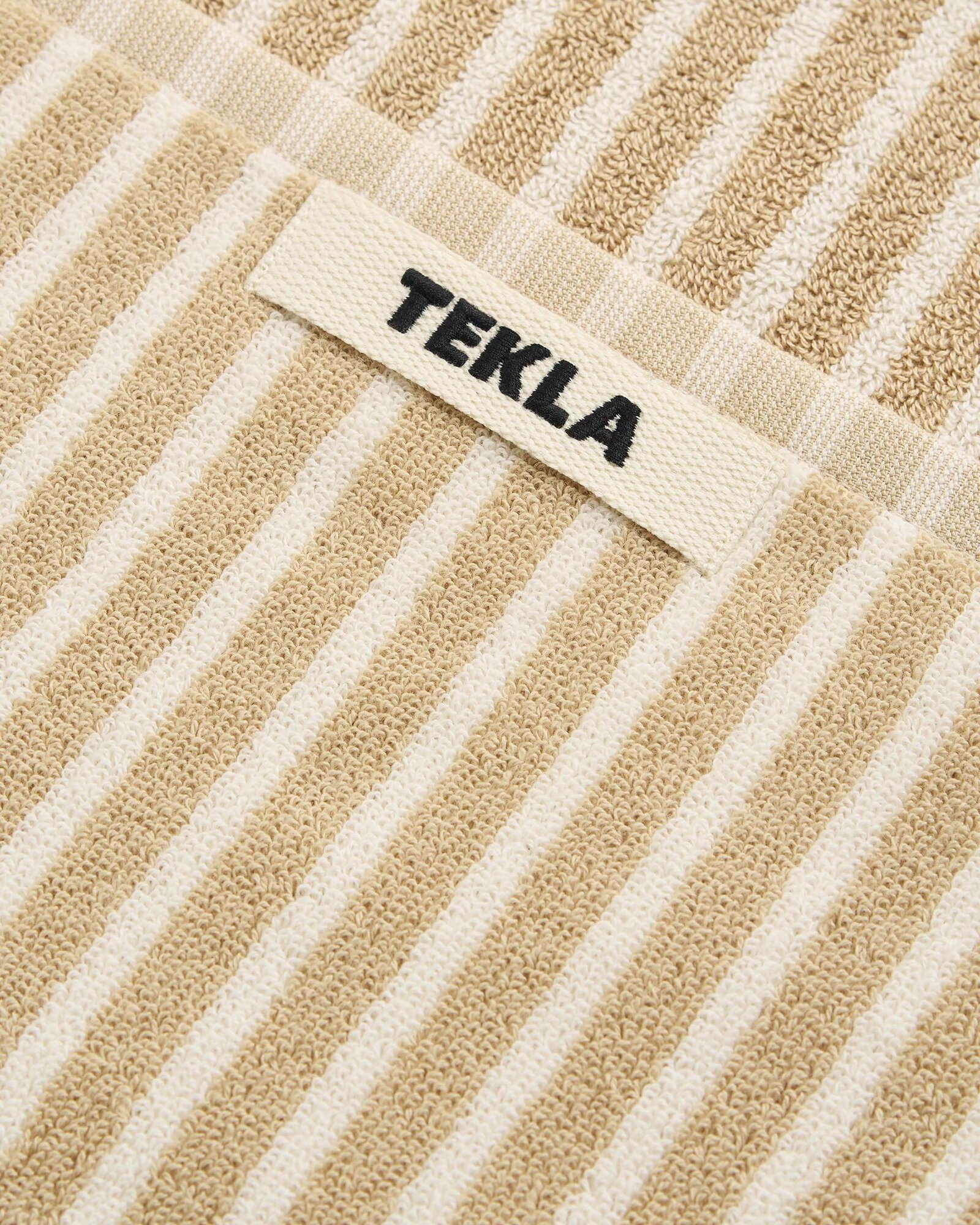Tekla Towel, ivory stripes | Finnish Design Shop NL