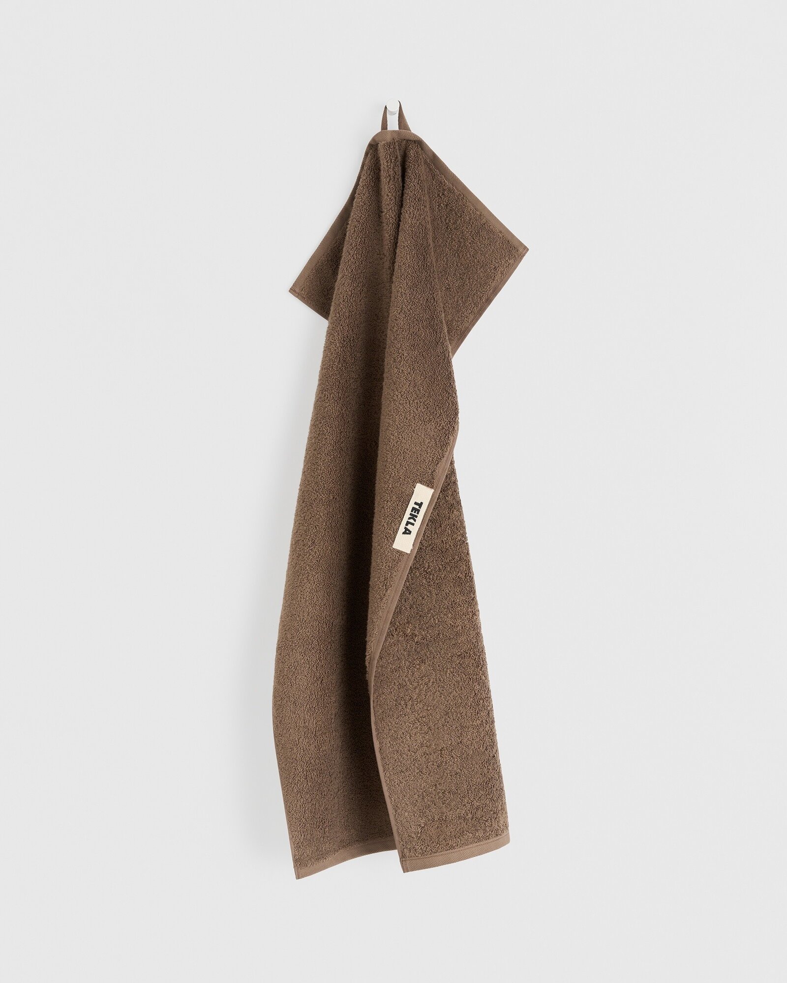 Tekla Terry towel, kodiak brown | Finnish Design Shop